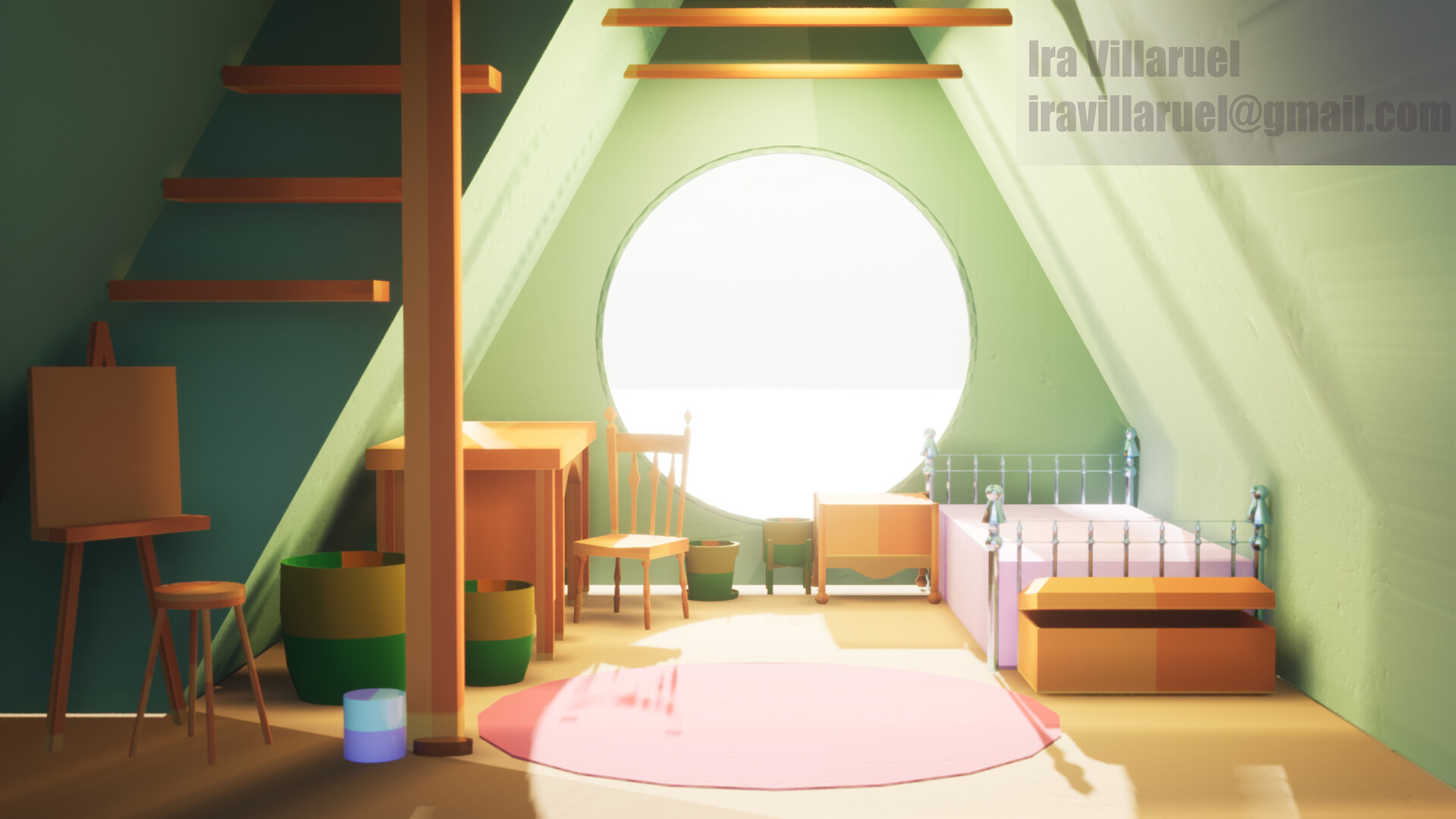 ArtStation - Cluttercore Room