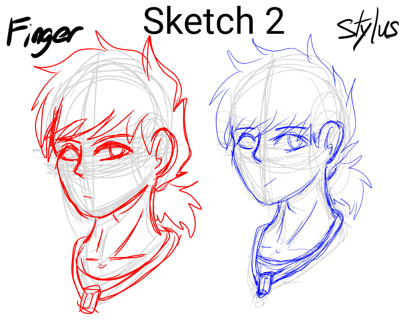 how to draw digitally with your finger