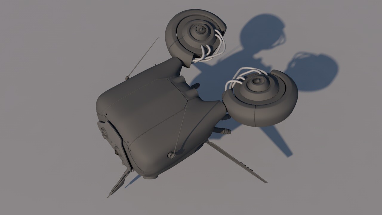 ArtStation - Surveillance Drone