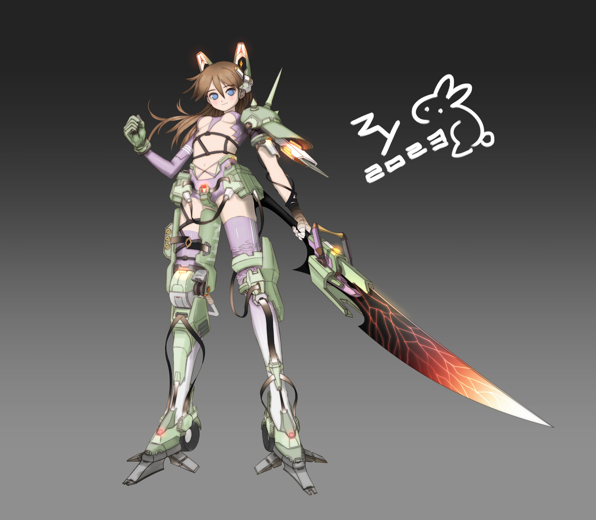 ArtStation - Mechanics mecha musume