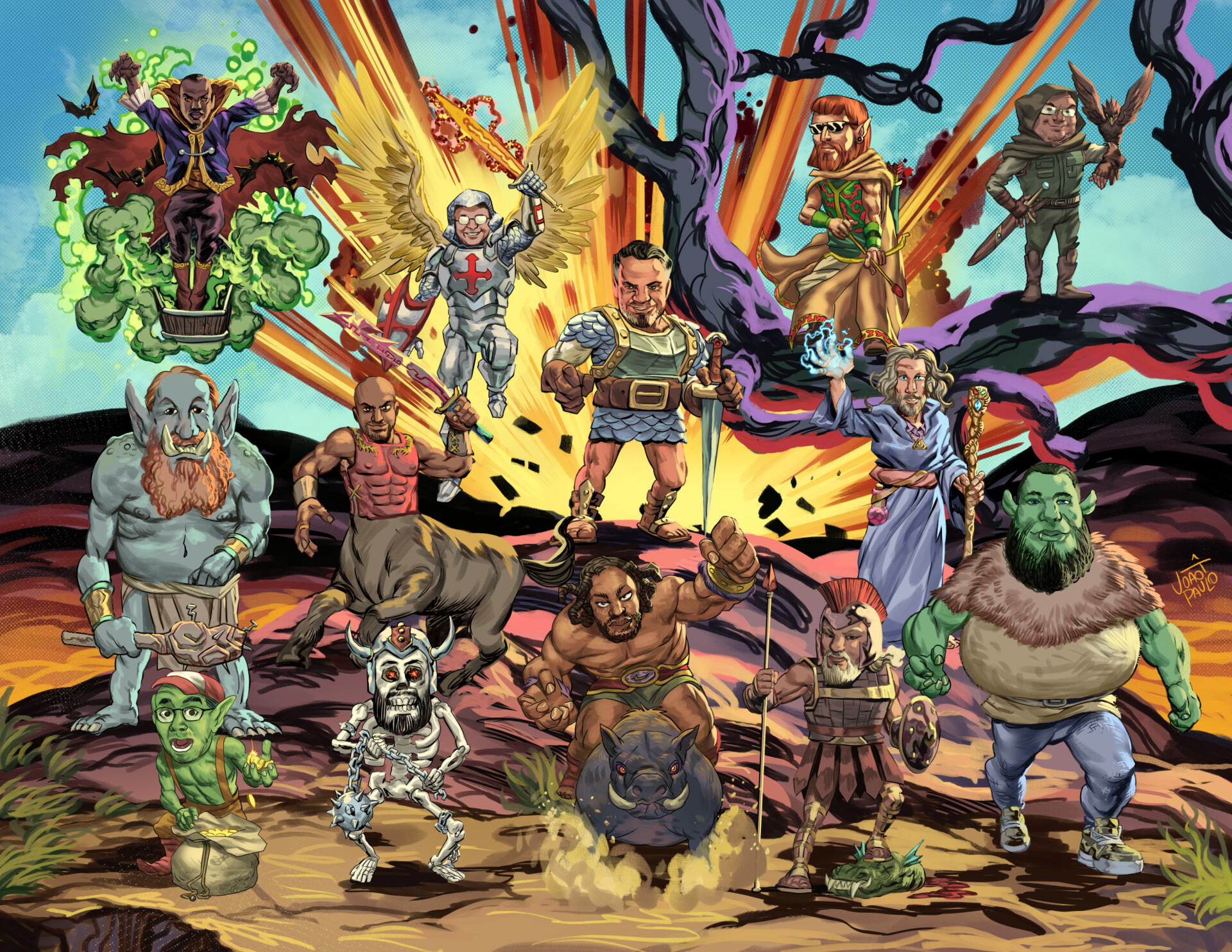 ArtStation - RPG commissioned art