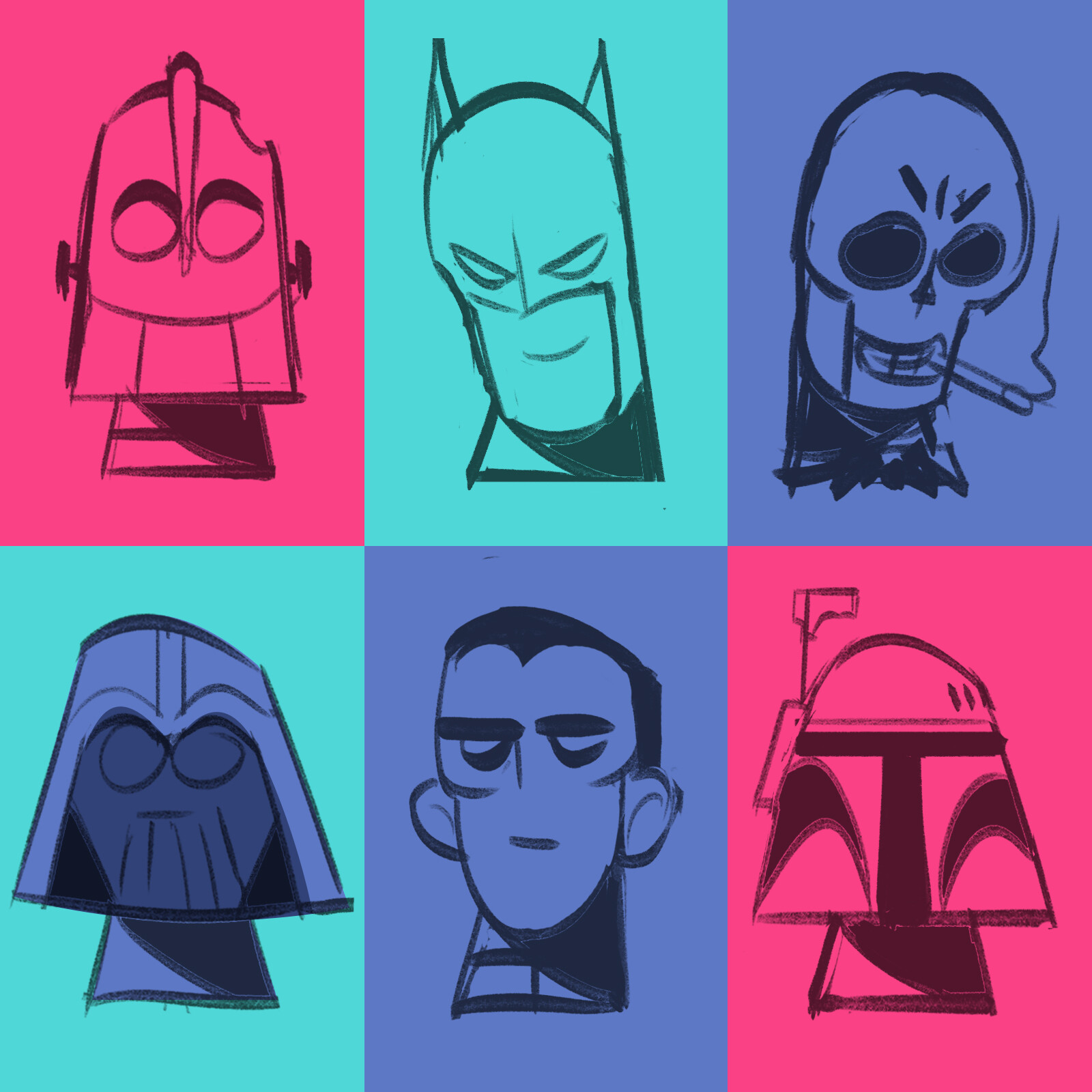 ArtStation - SIX FANARTS