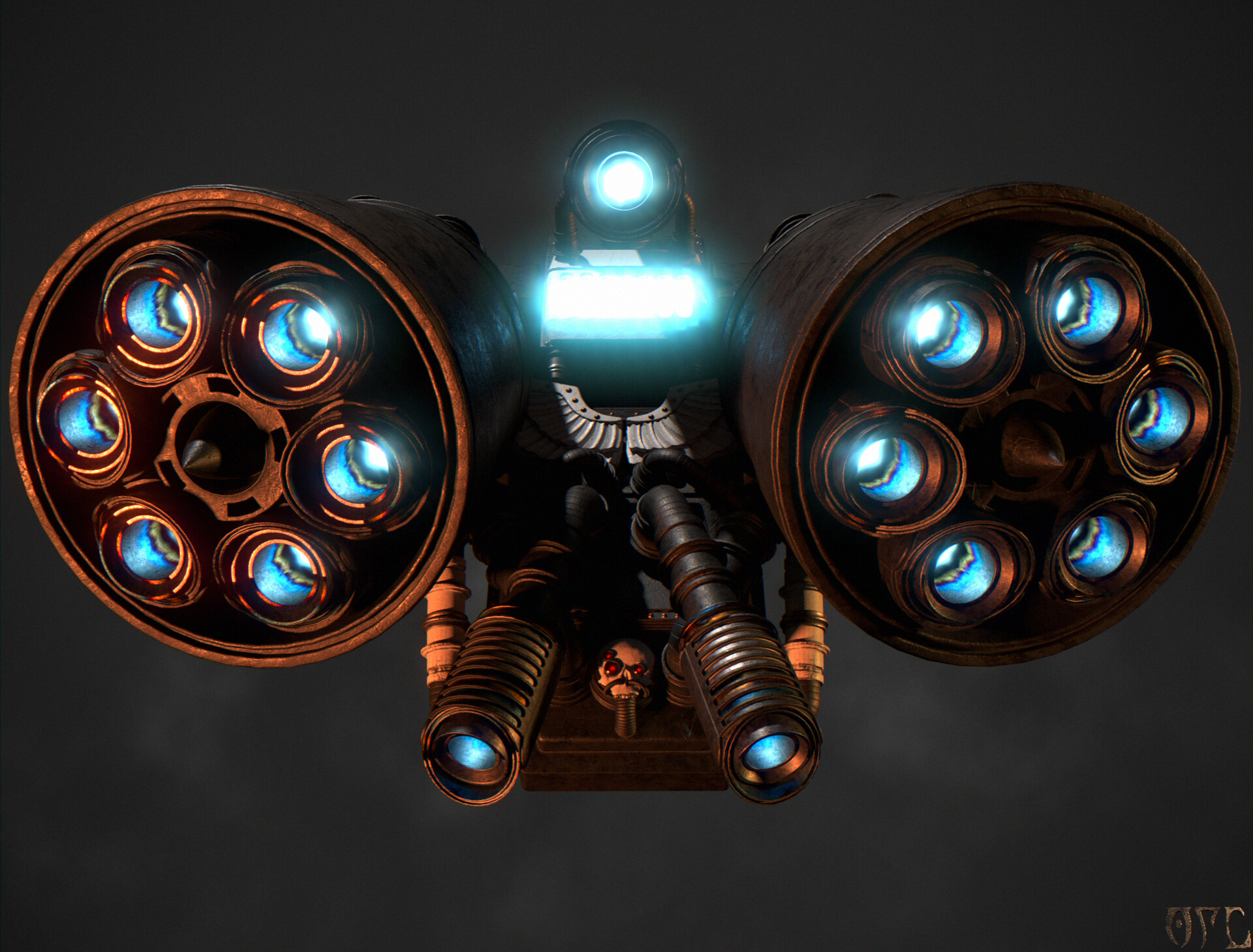 GIRCON - Raven's Fury - Raven Guard Relic Jump Pack WH40k