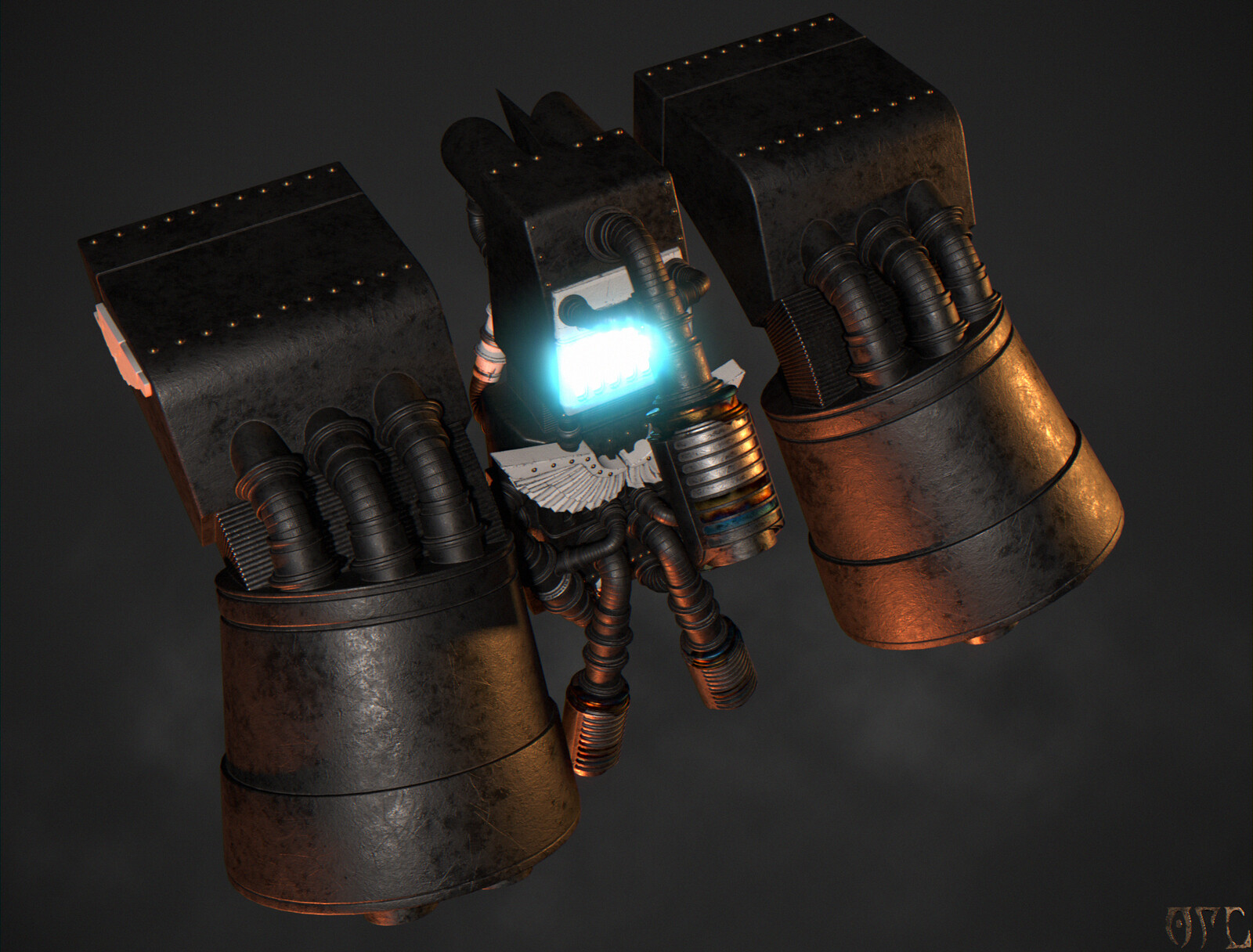 GIRCON - Raven's Fury - Raven Guard Relic Jump Pack WH40k