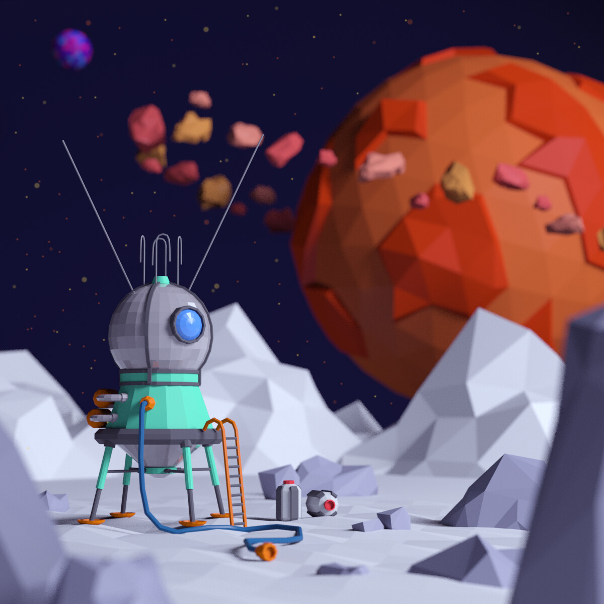 ArtStation - Vostok 1 - An Interpretation