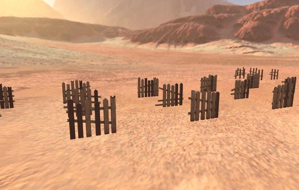 ArtStation - Fence for game