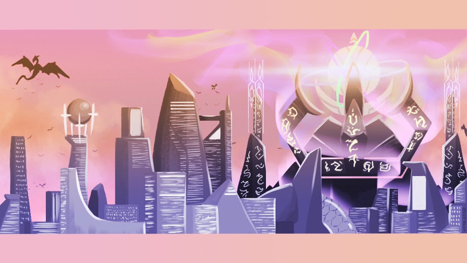 ArtStation - Cyber Mirage City