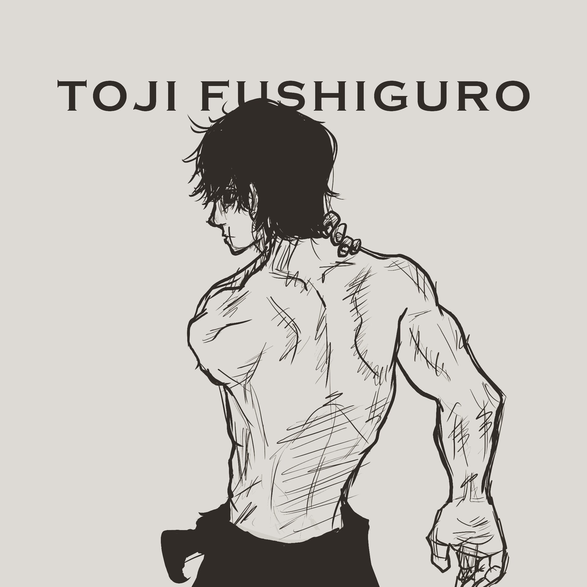 ArtStation - Toji Fushiguro