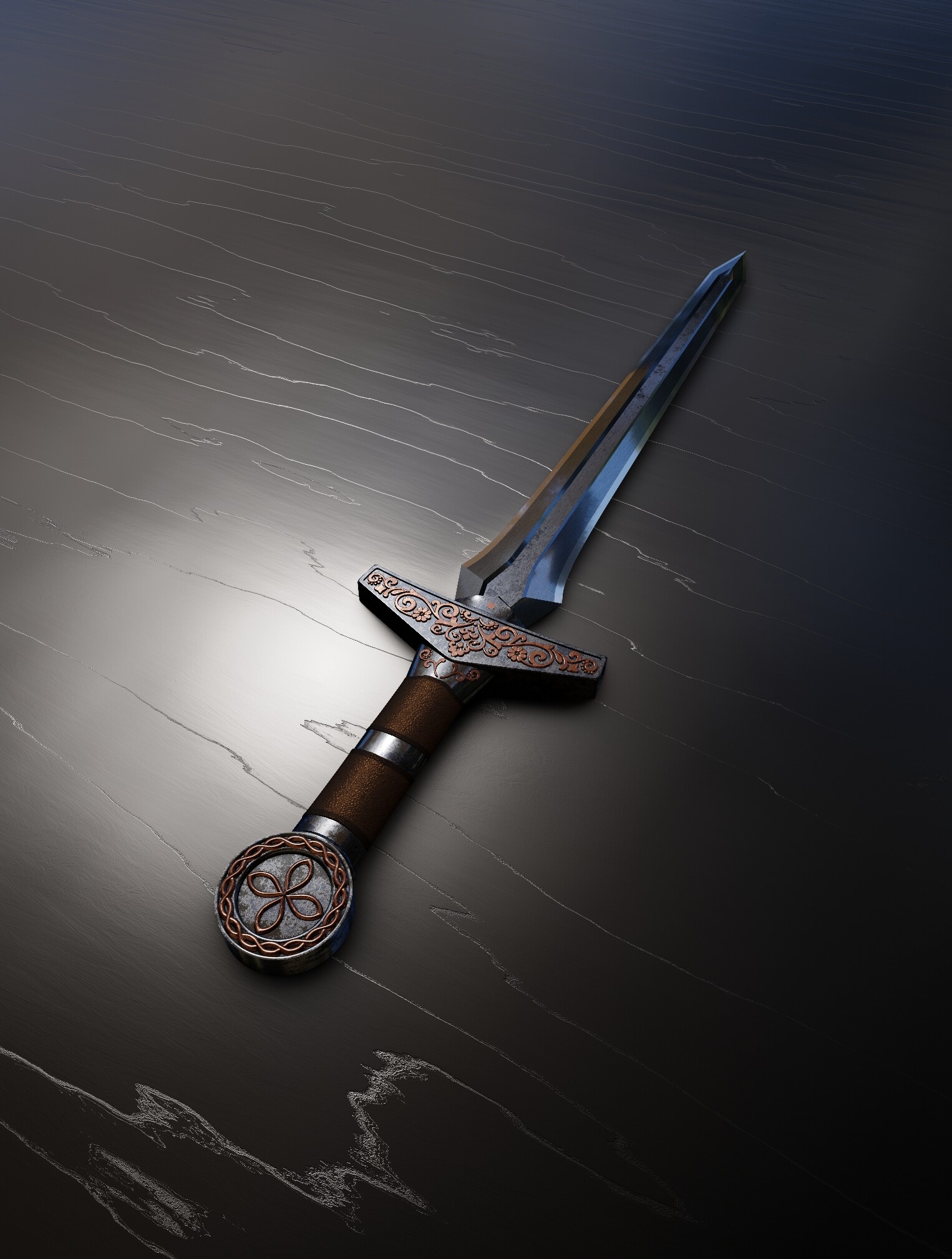 ArtStation - Medieval Sword