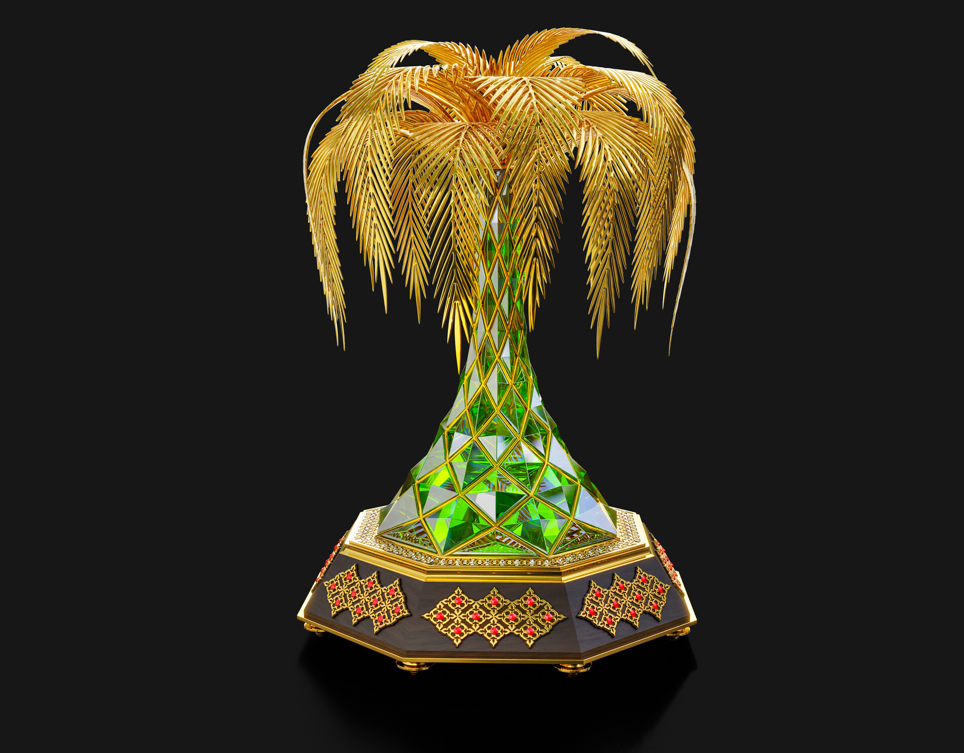 ArtStation - Golden Date Tree Souvenir