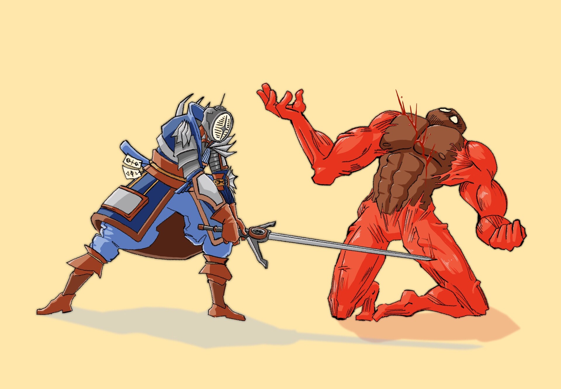 ArtStation - Knight slash