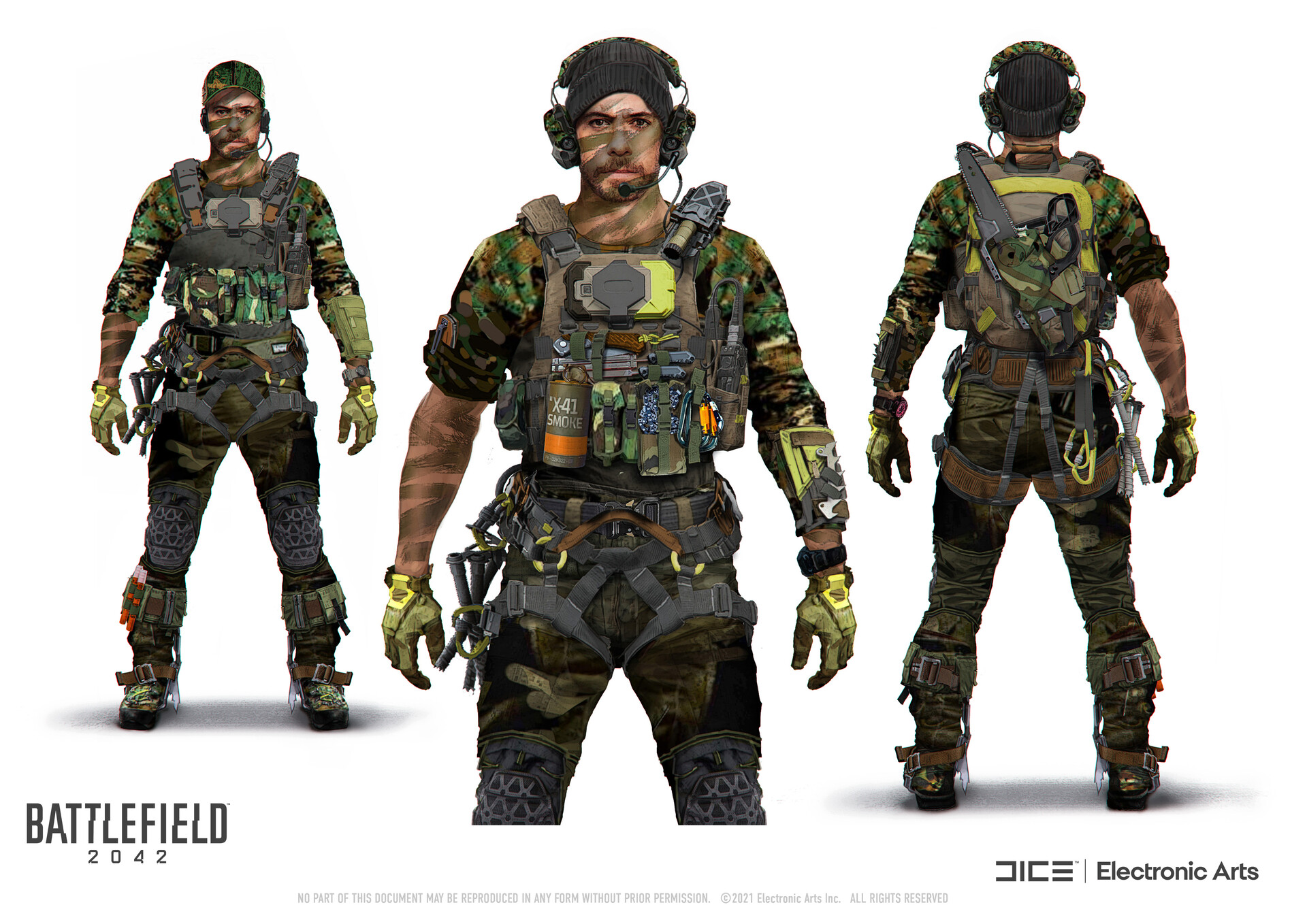 Ross Dearsley - Battlefield 2042 - Character outfit variant
