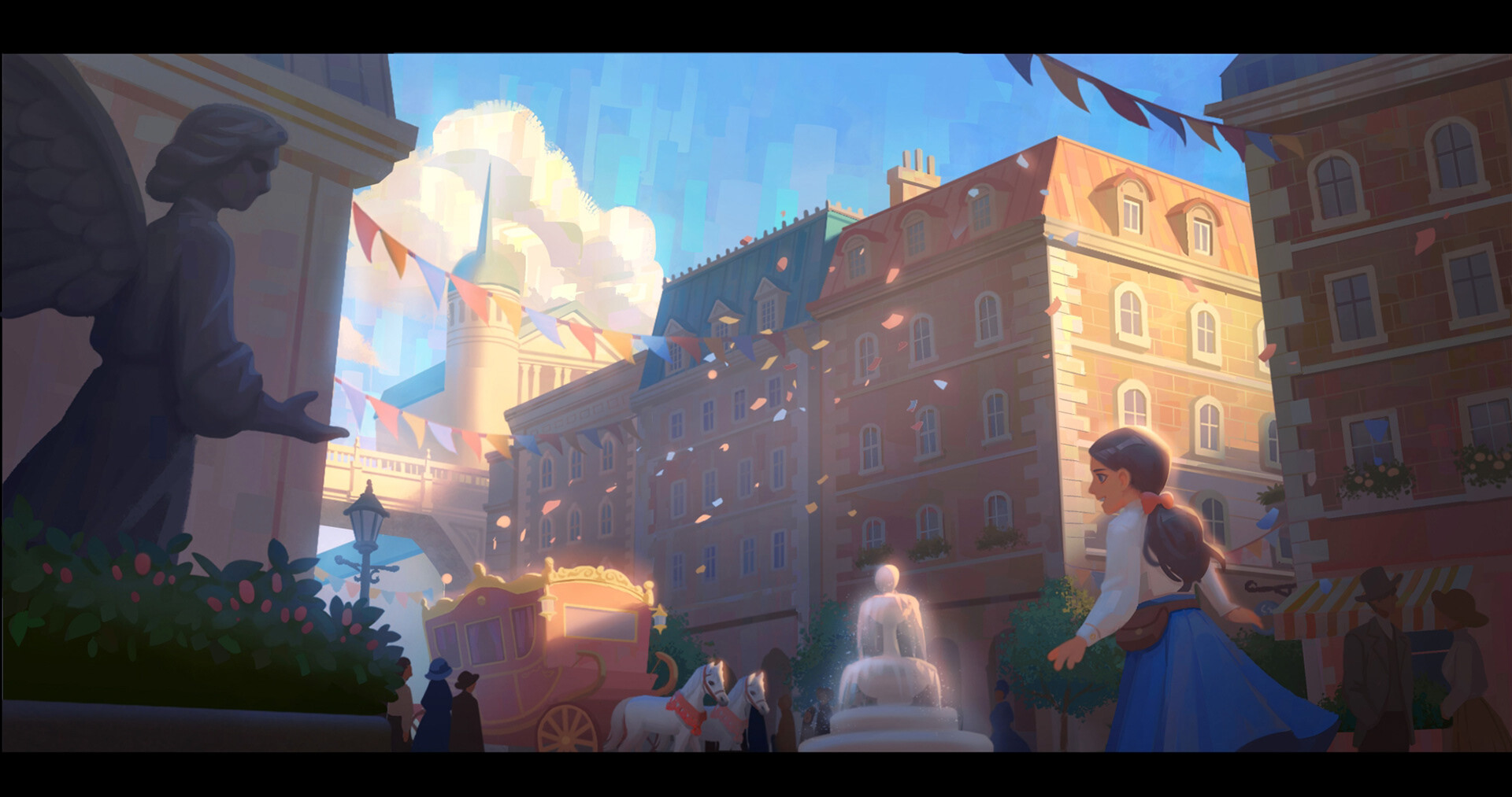 ArtStation - The Festival Parade