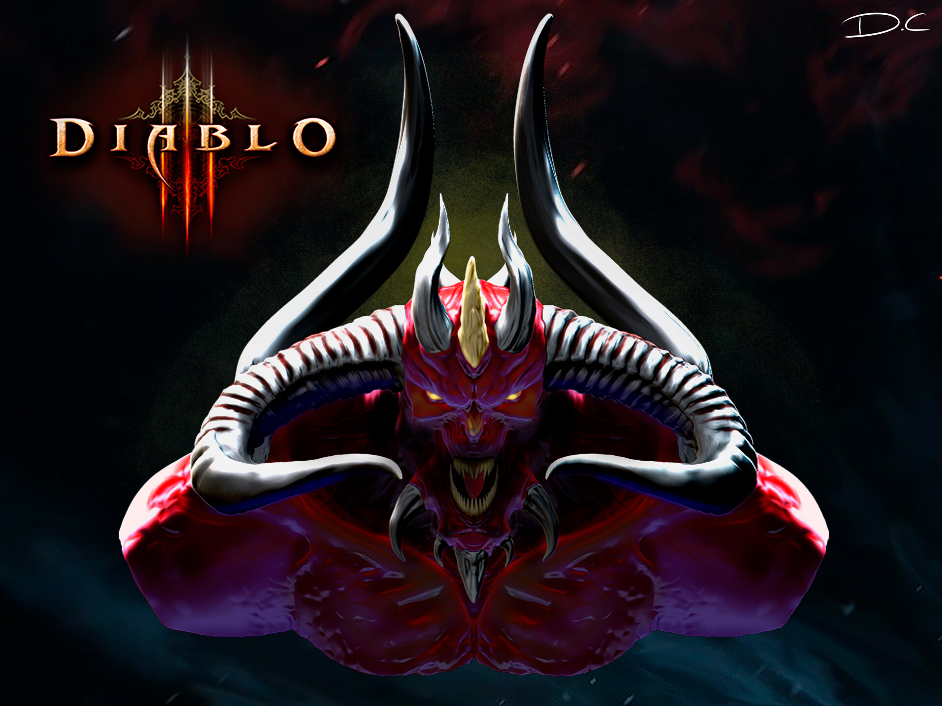 ArtStation - Diablo 3D model