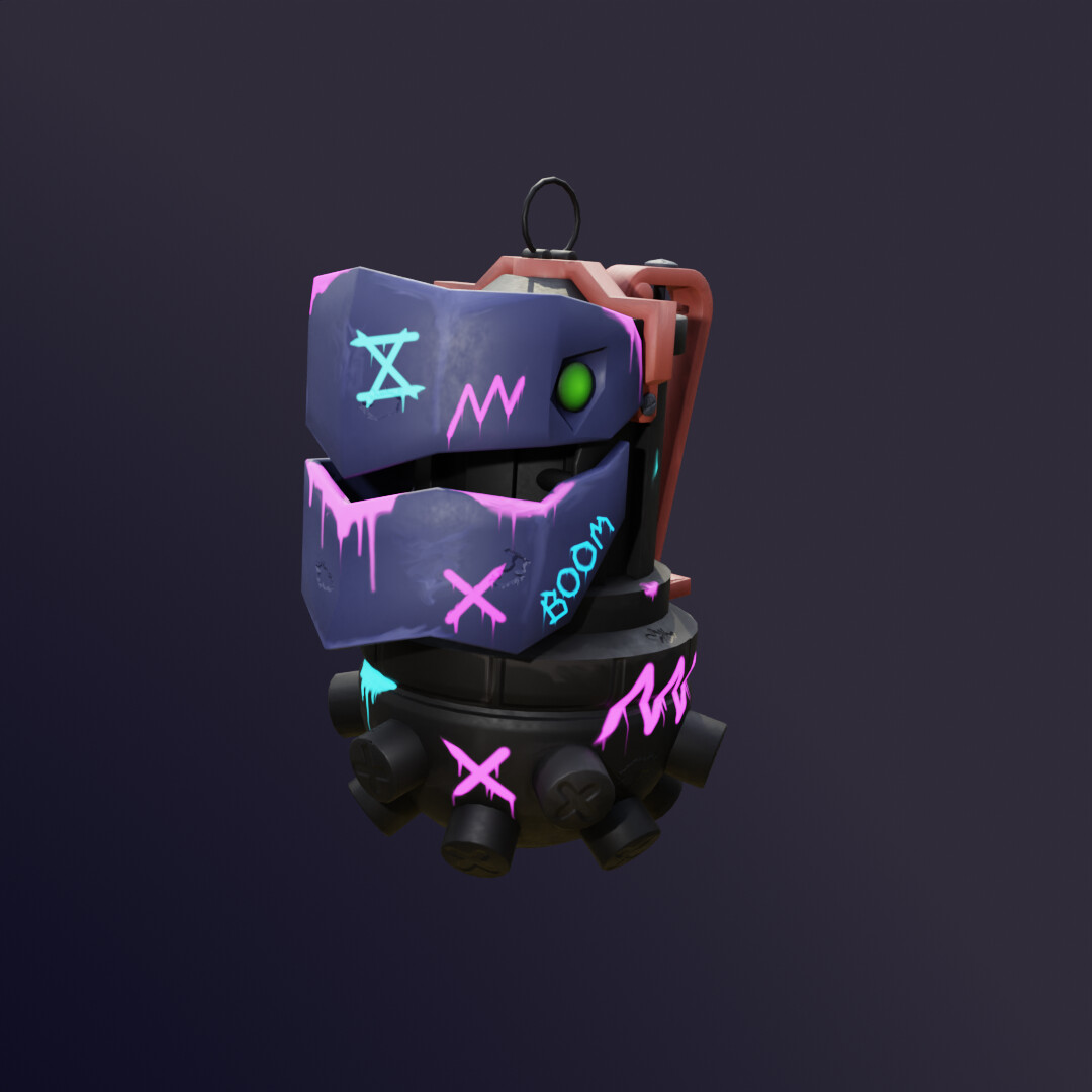 ArtStation - Jinx "BOOM" Grenade