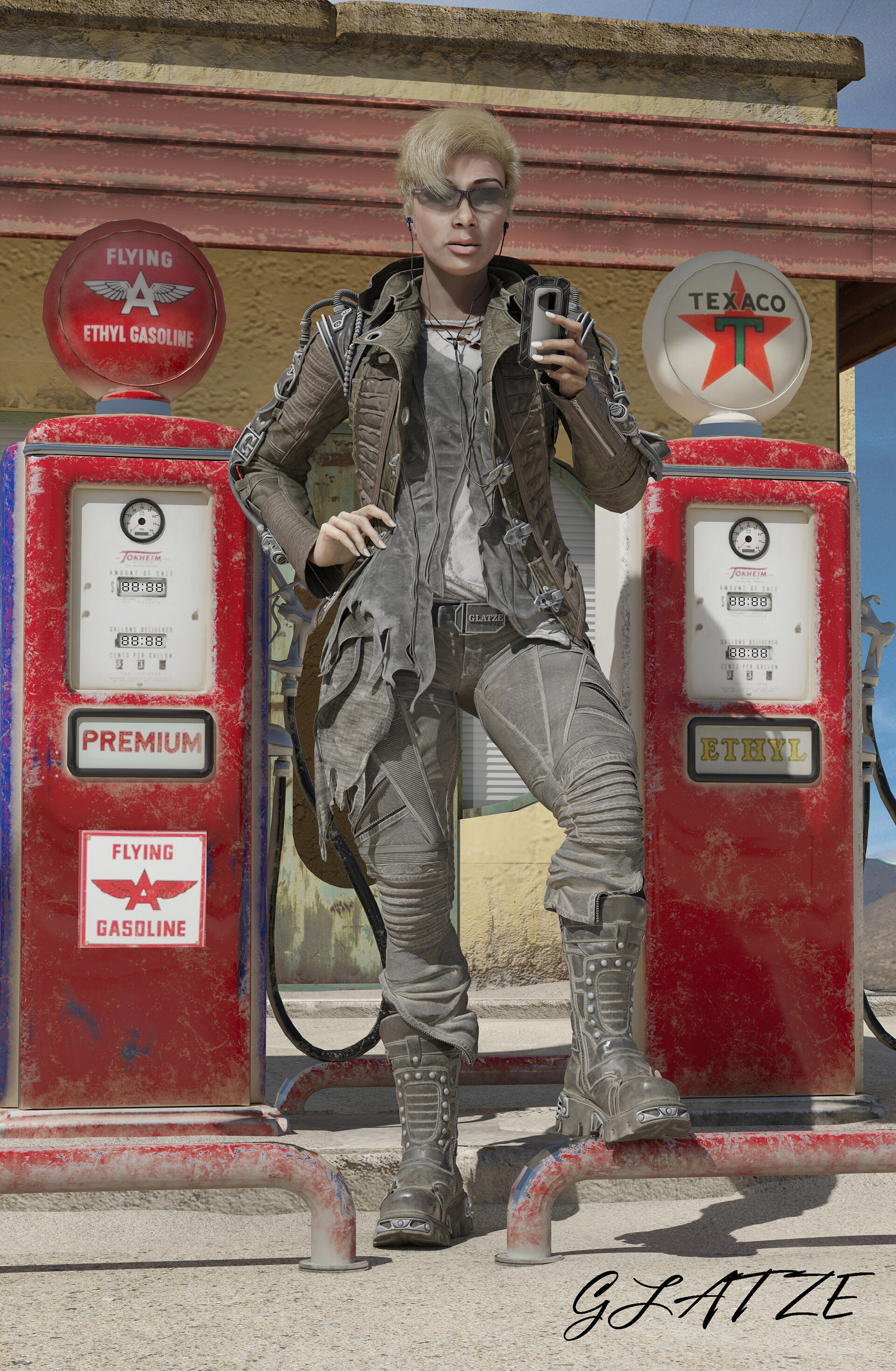 ArtStation - THE CYBROG WOMAN