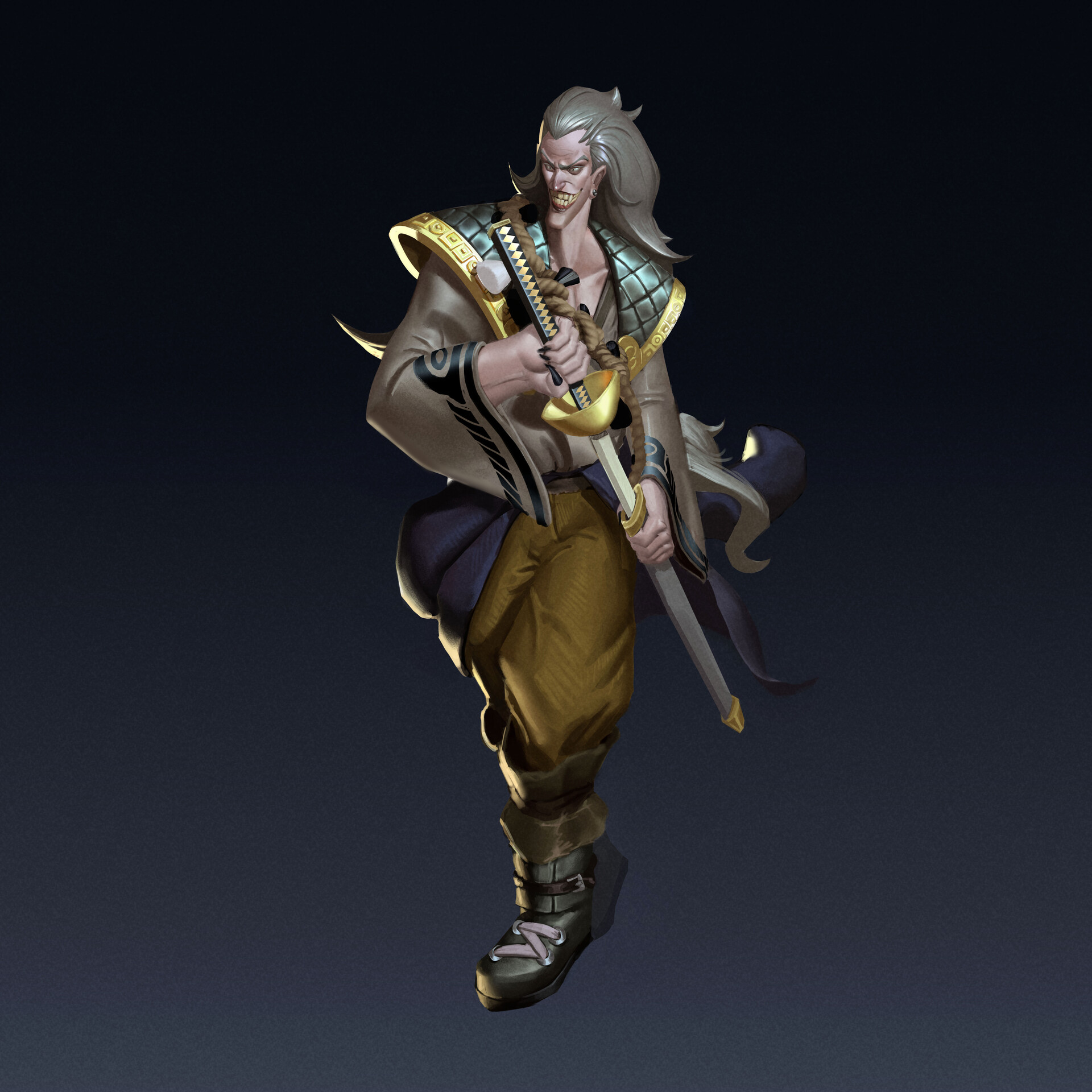 ArtStation - The Journey to faith : Samurai