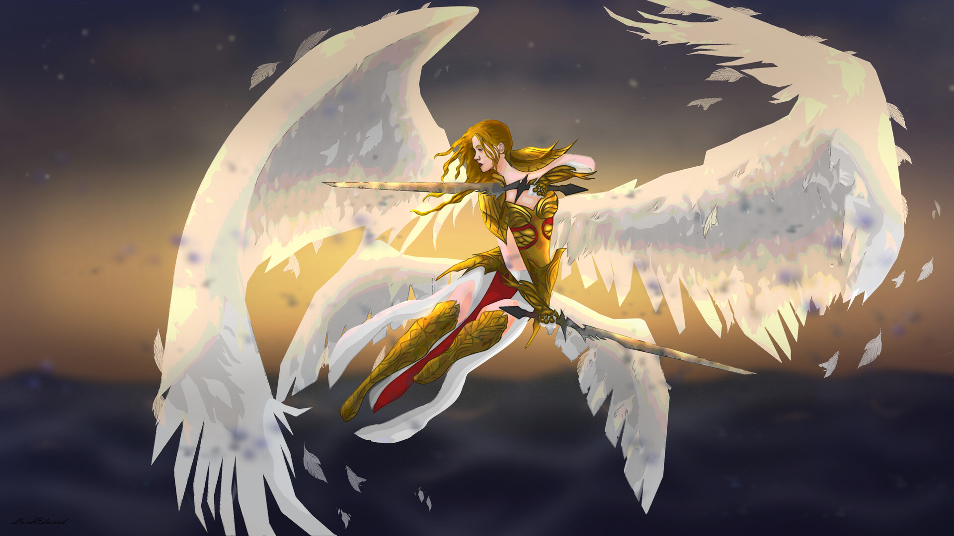 ArtStation - fighting angel