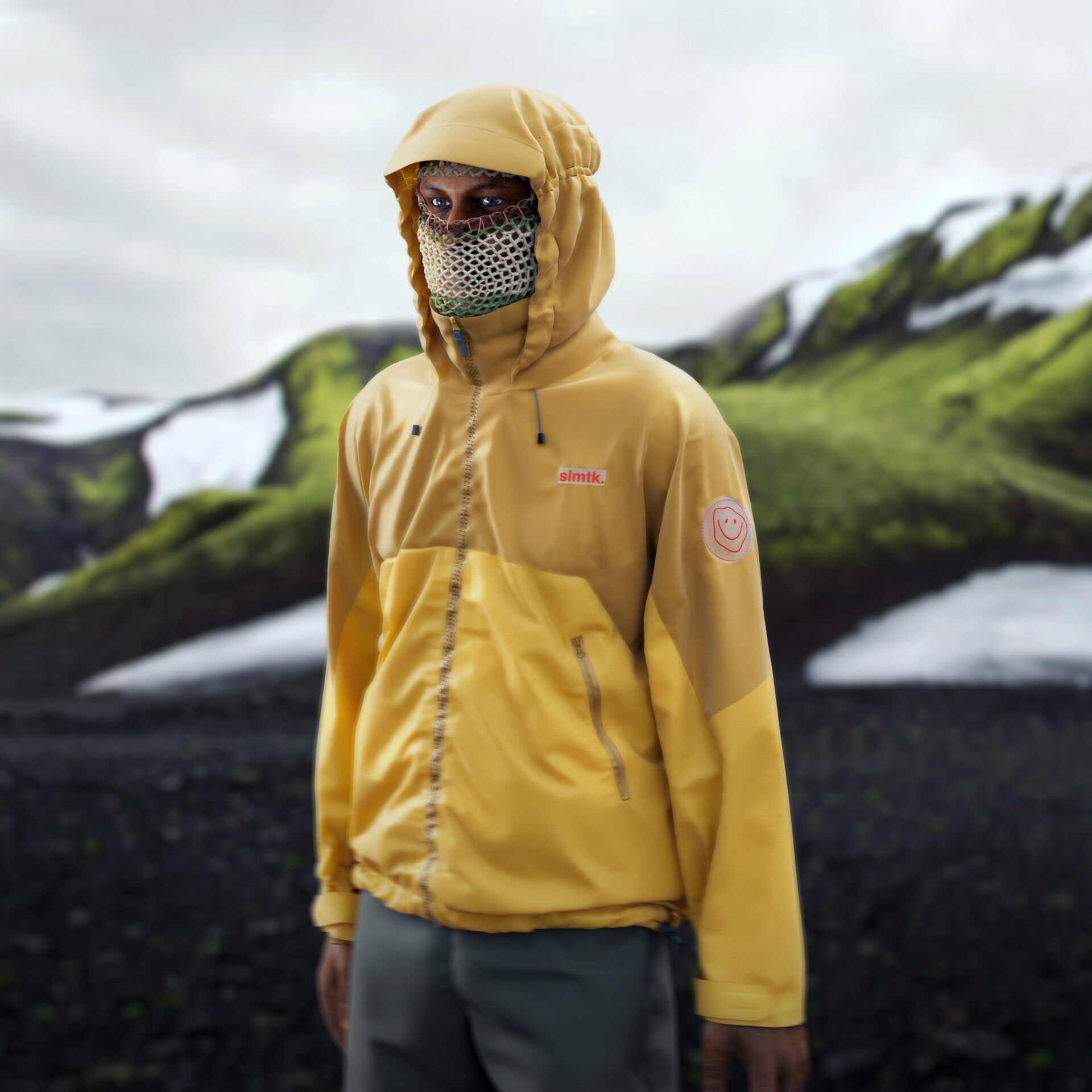 ArtStation - A 3D Digital Shell jacket