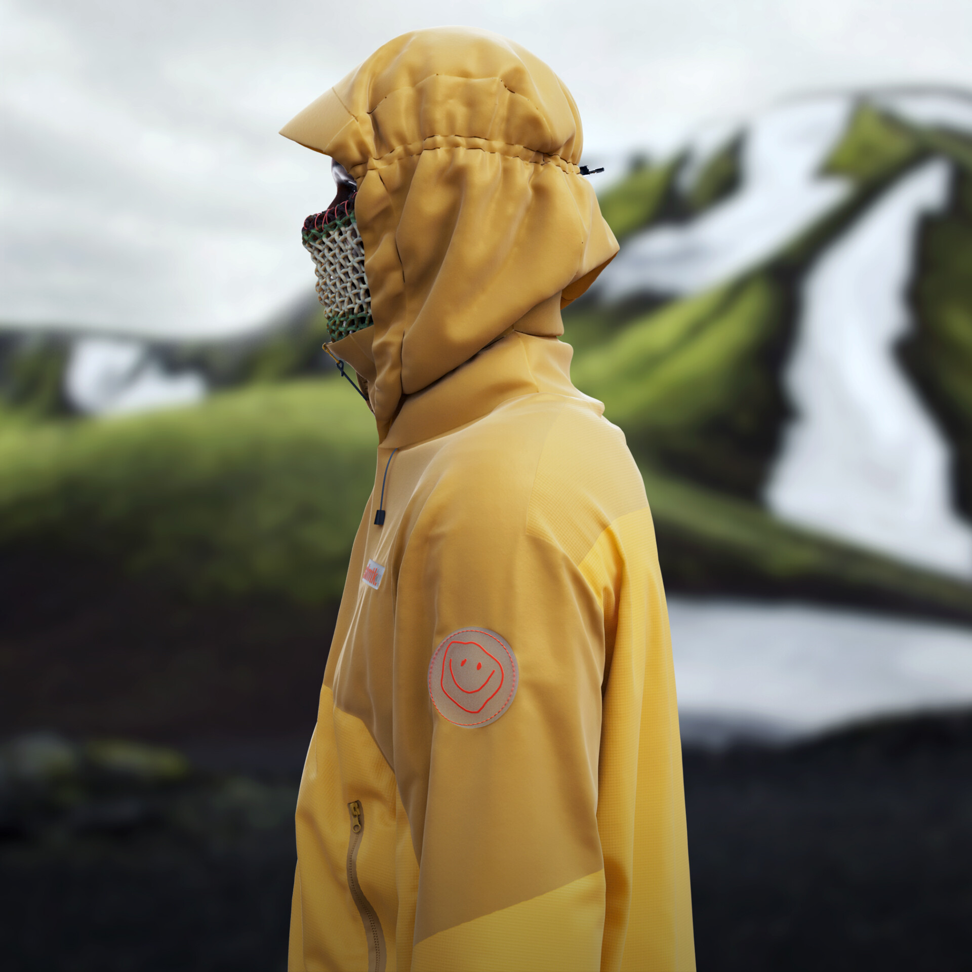 Mark Goldenberg - A 3D Digital Shell jacket