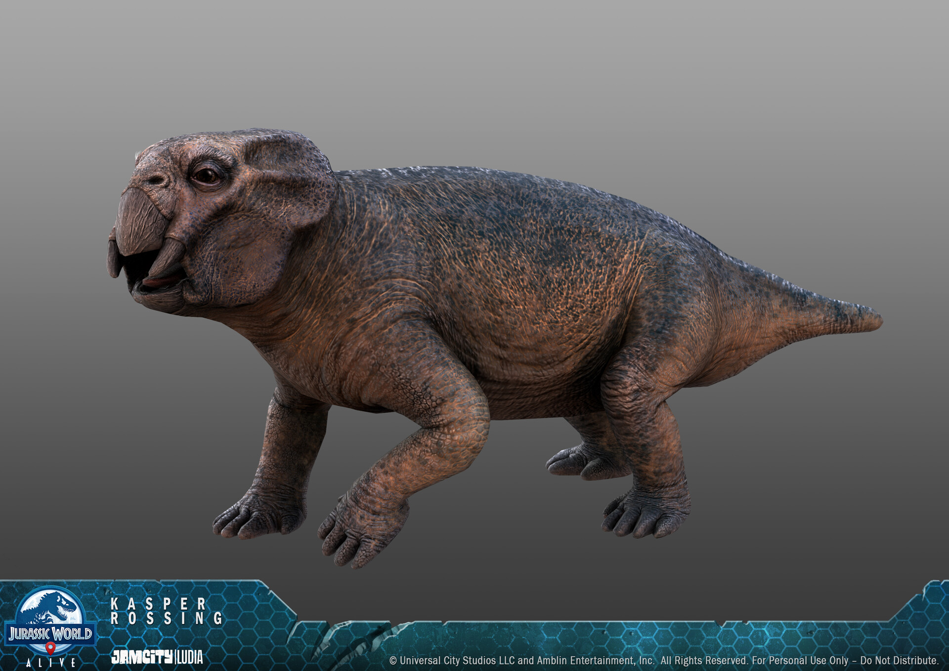 Kasper Rossing - Lystrosaurus - Jurassic World Alive