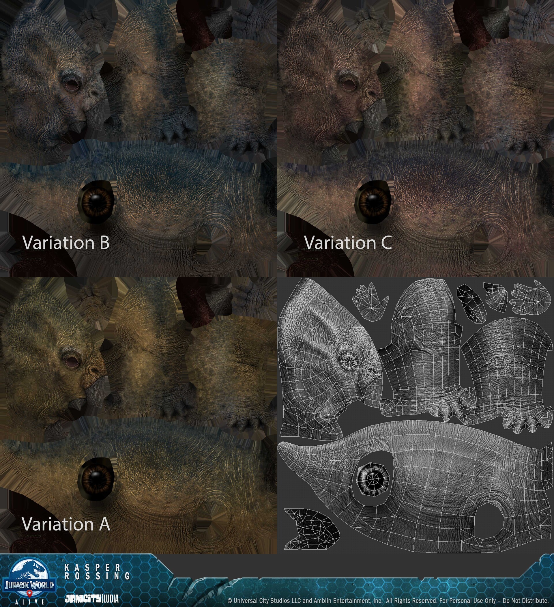 Lystrosaurus — Jurassic World Alive by Kasper Rossing — ProUser.Me