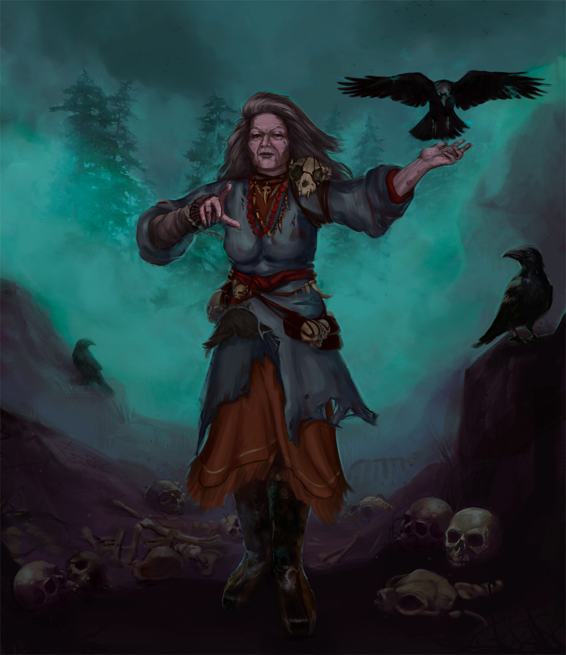 ArtStation - The Baba Yaga