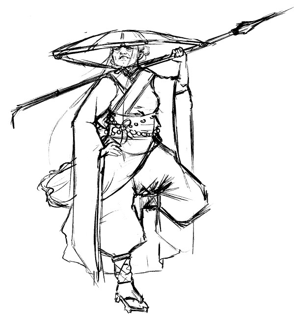 ArtStation - Calliope - Character Design WIP (Alternate Outfit Design)