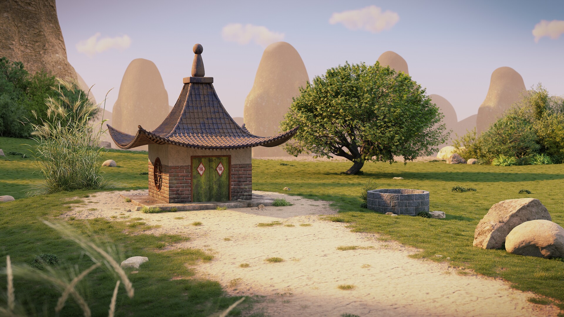 ArtStation - Gohans Hut