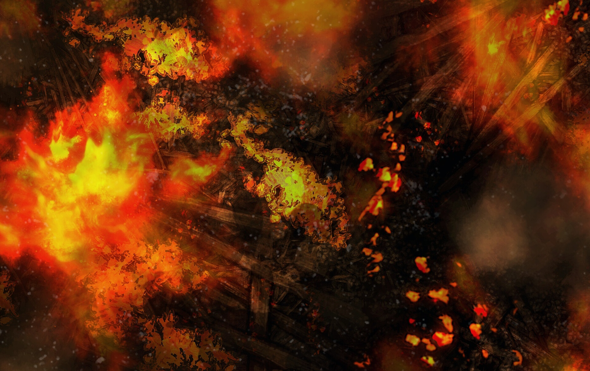 Detailed Dungeons - Butterskull Ranch (Destroyed Barn) (Day)