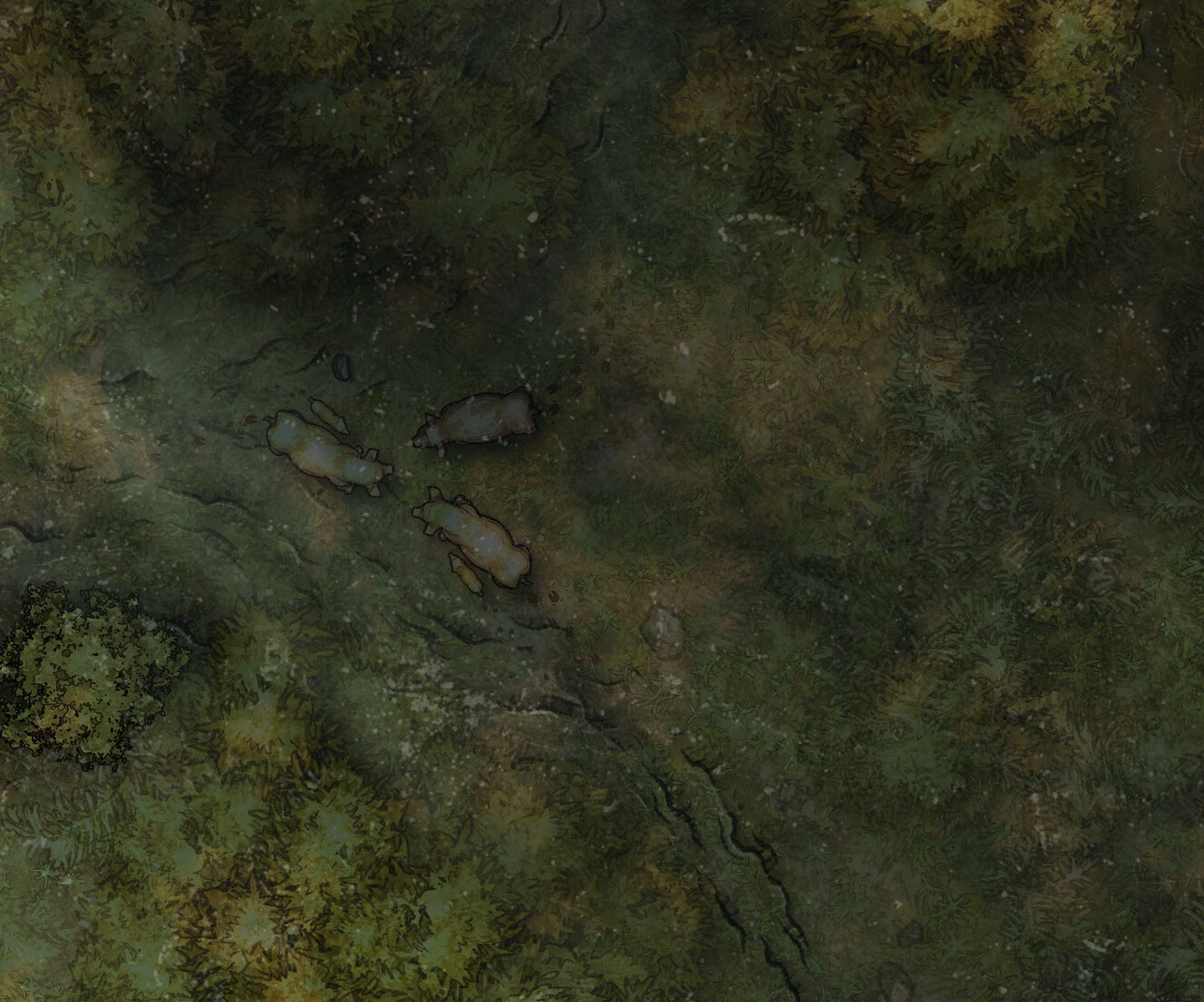 Detailed Dungeons - Butterskull Ranch (Destroyed Barn) (Day)