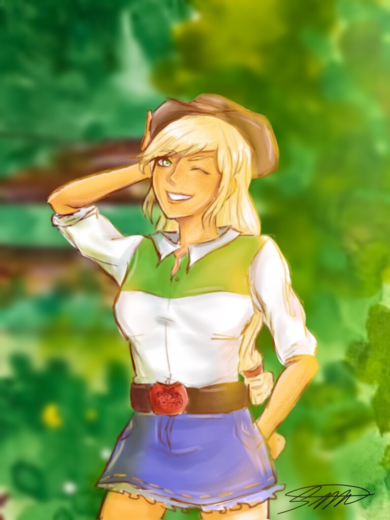 ArtStation - Apple Jack