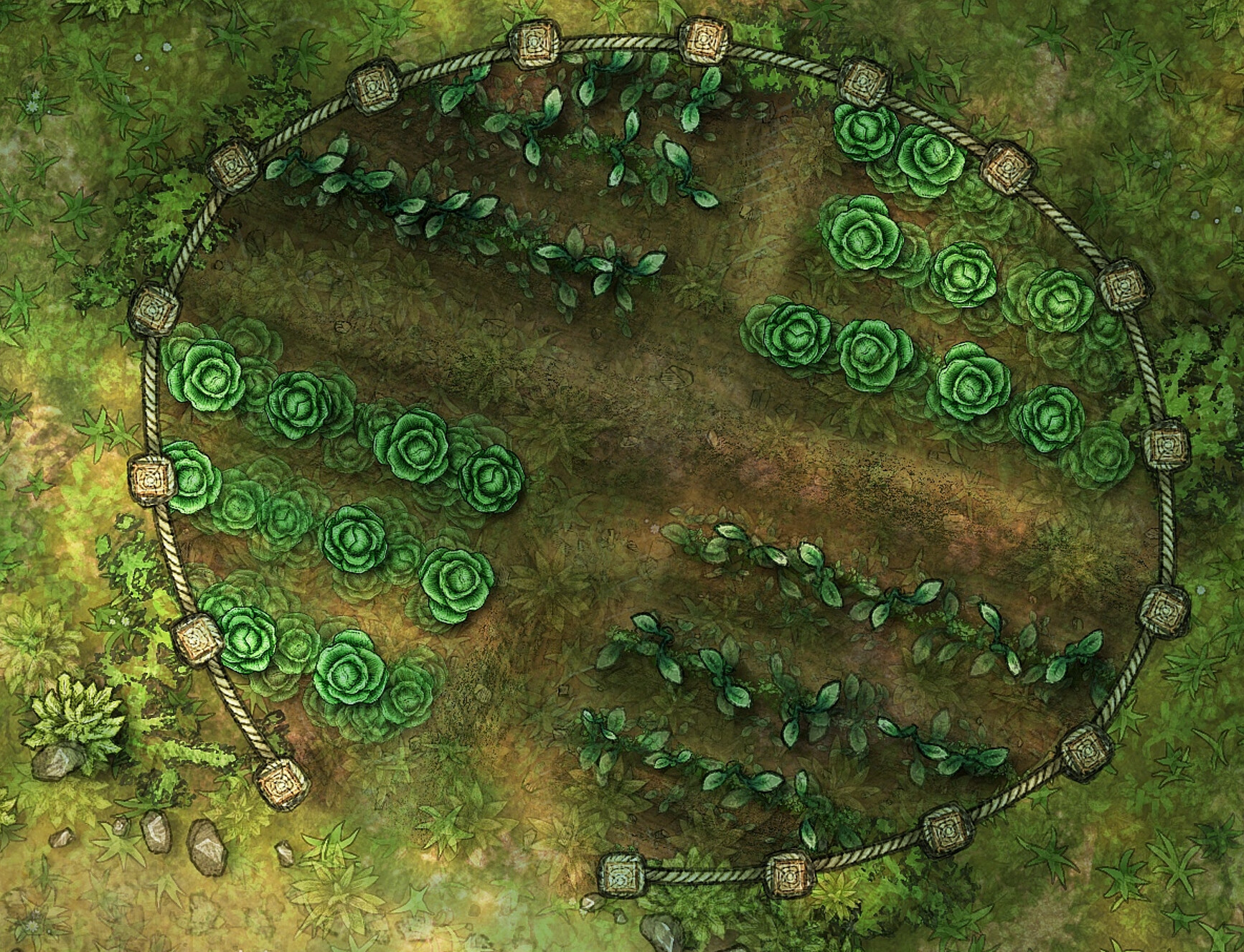 Detailed Dungeons - Butterskull Ranch (Farmhouse) (First Floor) (Day)