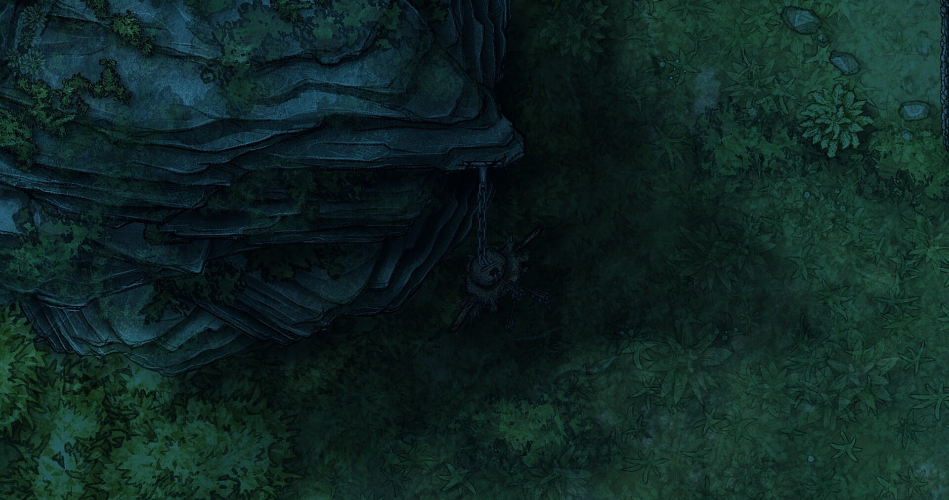 Detailed Dungeons - Butterskull Ranch (Farmhouse) (1st Floor) (Night)