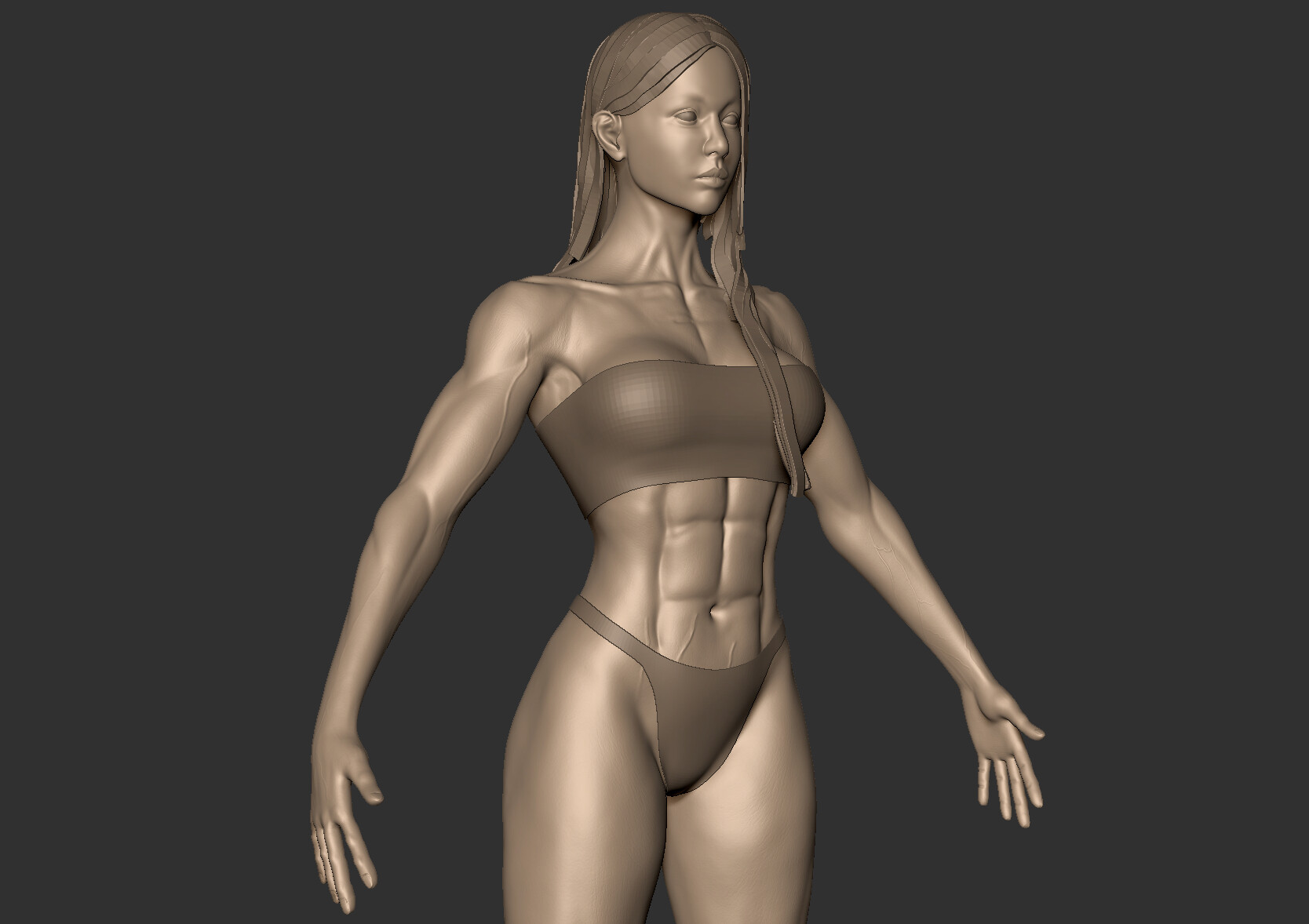 ArtStation - Fitness goddess