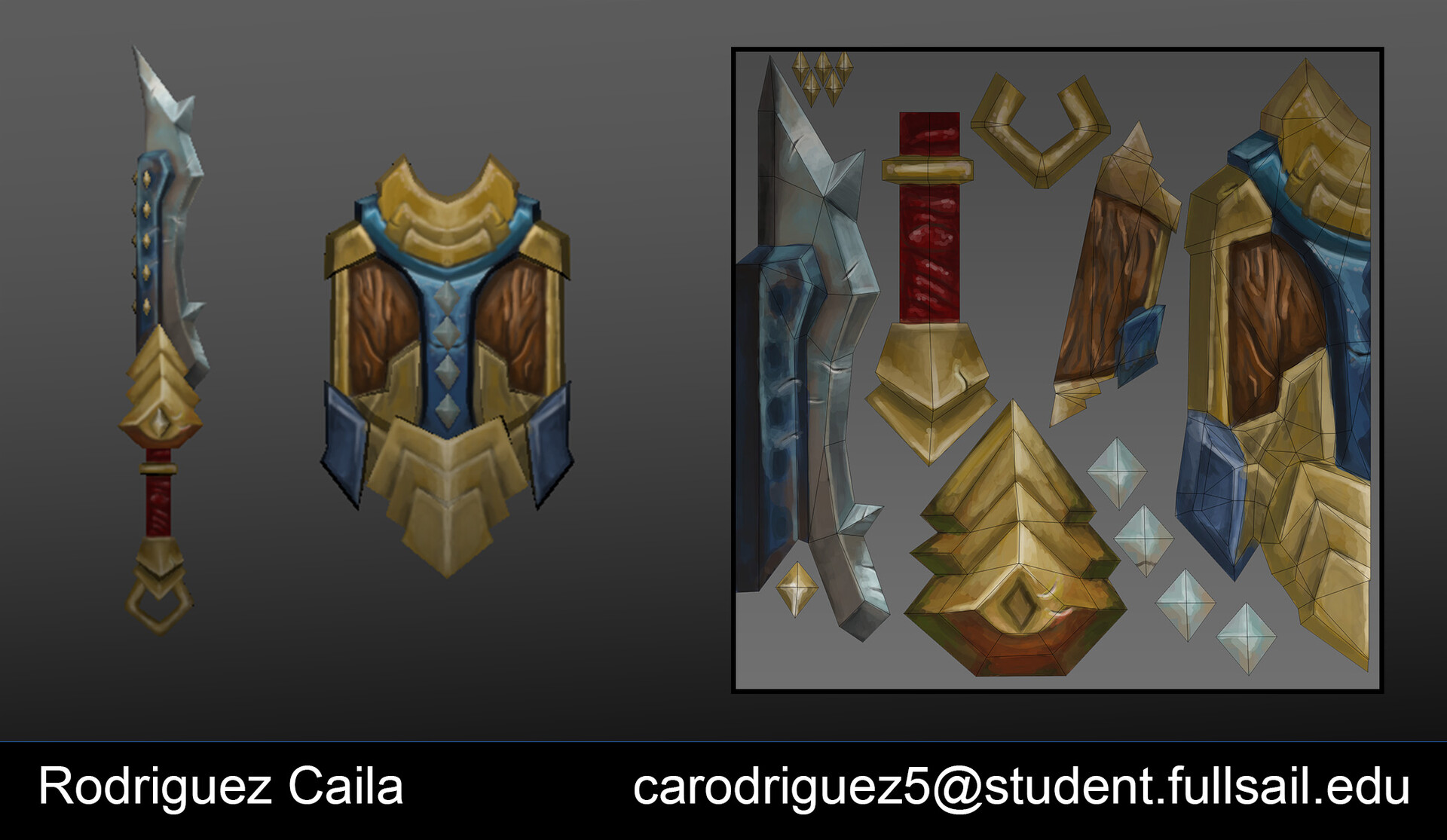 ArtStation - WoW Student Texture Painting Practice