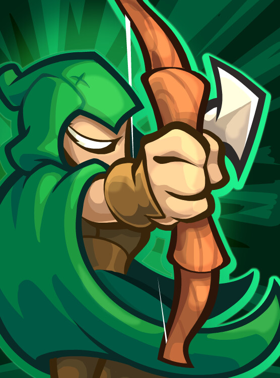 ArtStation - LKR - Archer Portrait