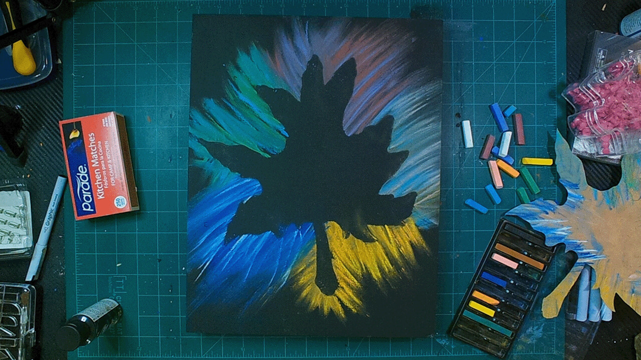 ArtStation - Leaf chalk