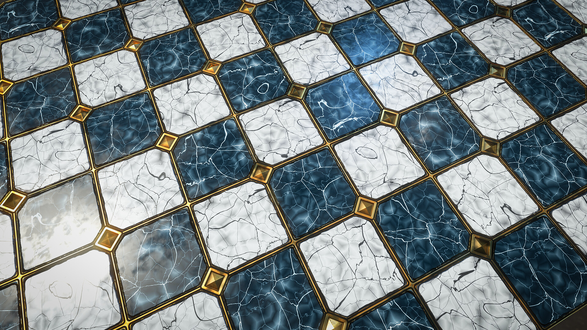 ArtStation - Checker Floor Material