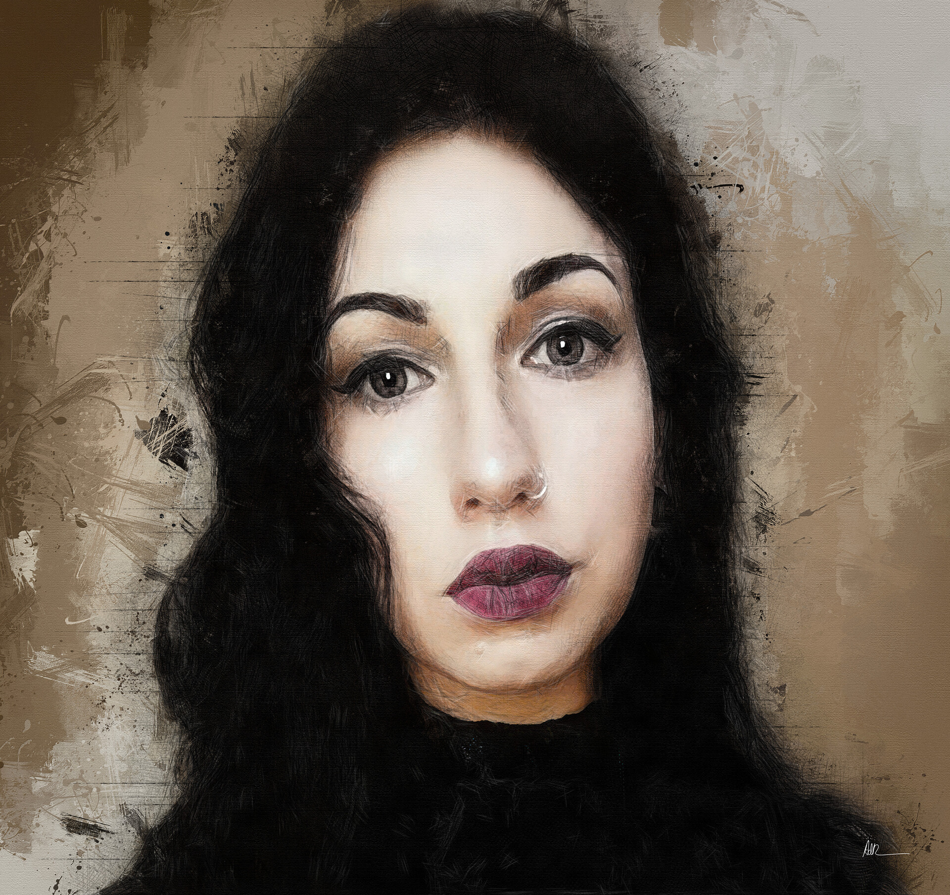 ArtStation - Roseanna - In Black