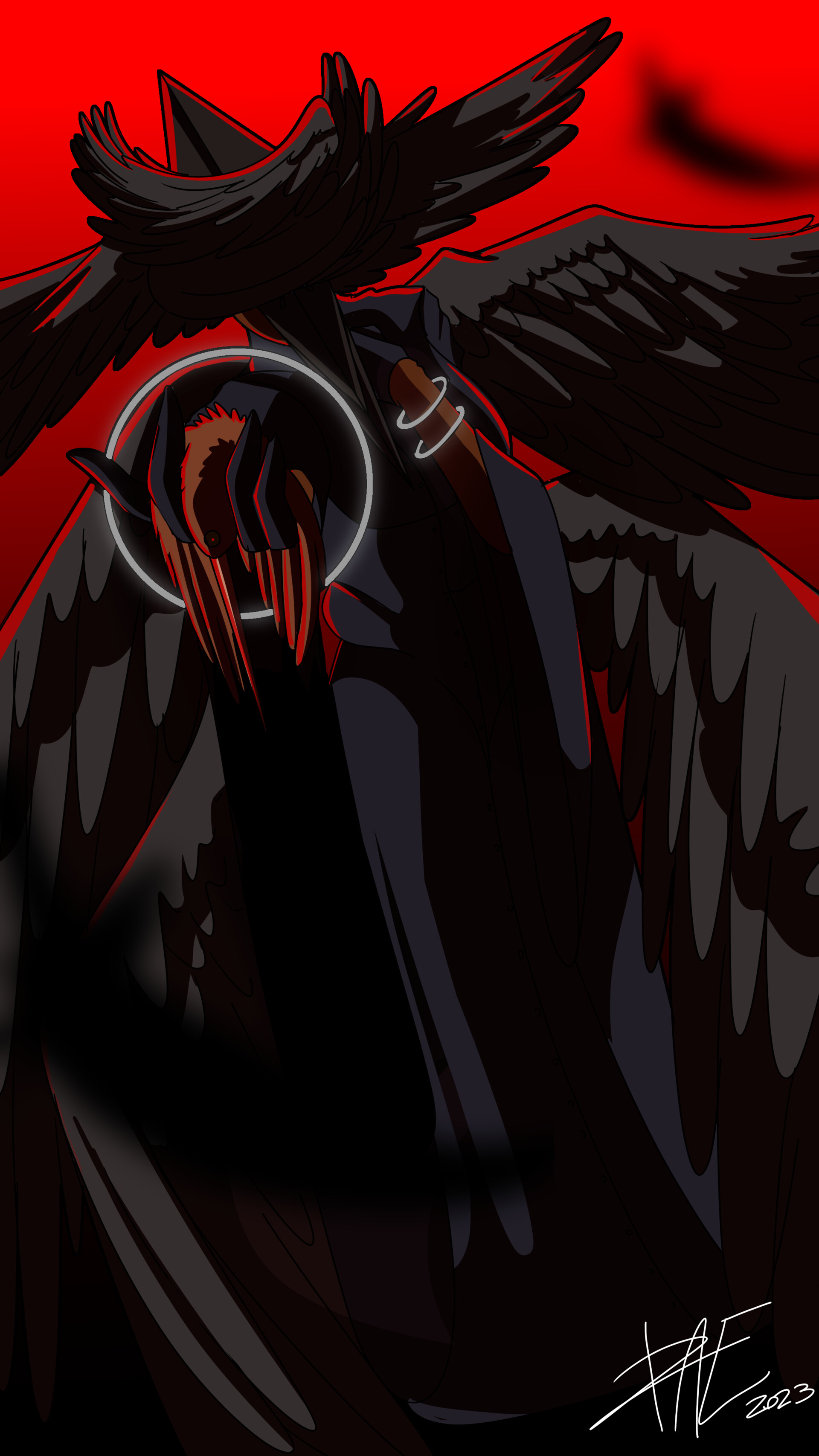 ArtStation - She who cares for the birds.