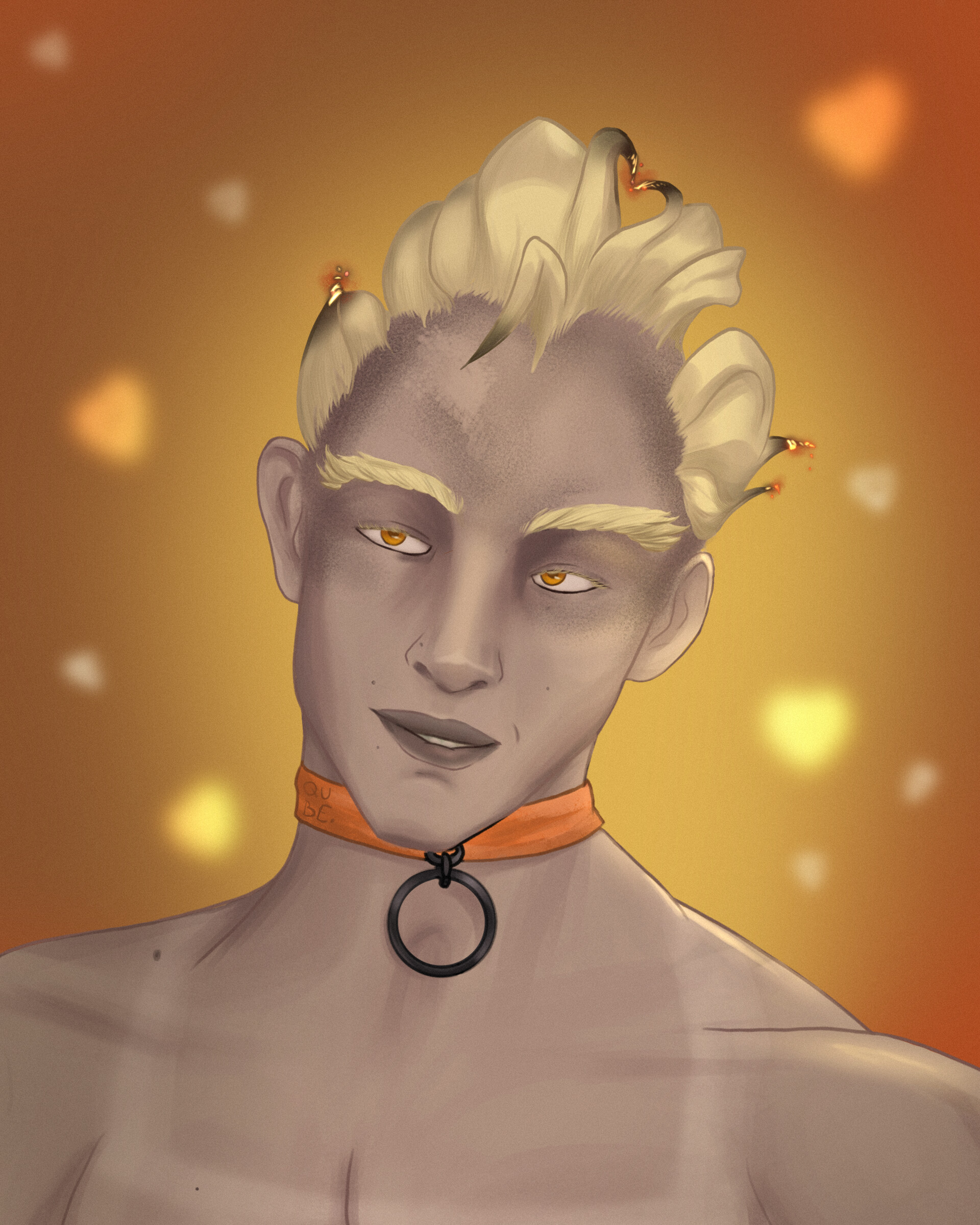 ArtStation - Overwatch Junkrat stylized portrait