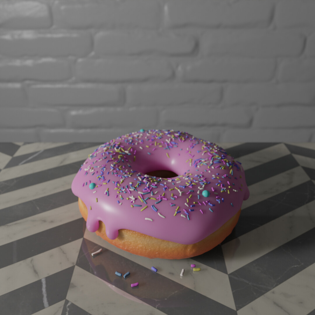 ArtStation - The Blender Donut