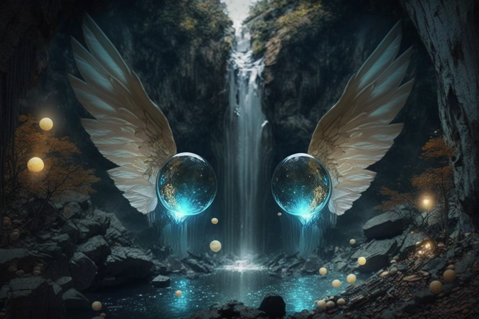 ArtStation - The sentient angelic forms of life