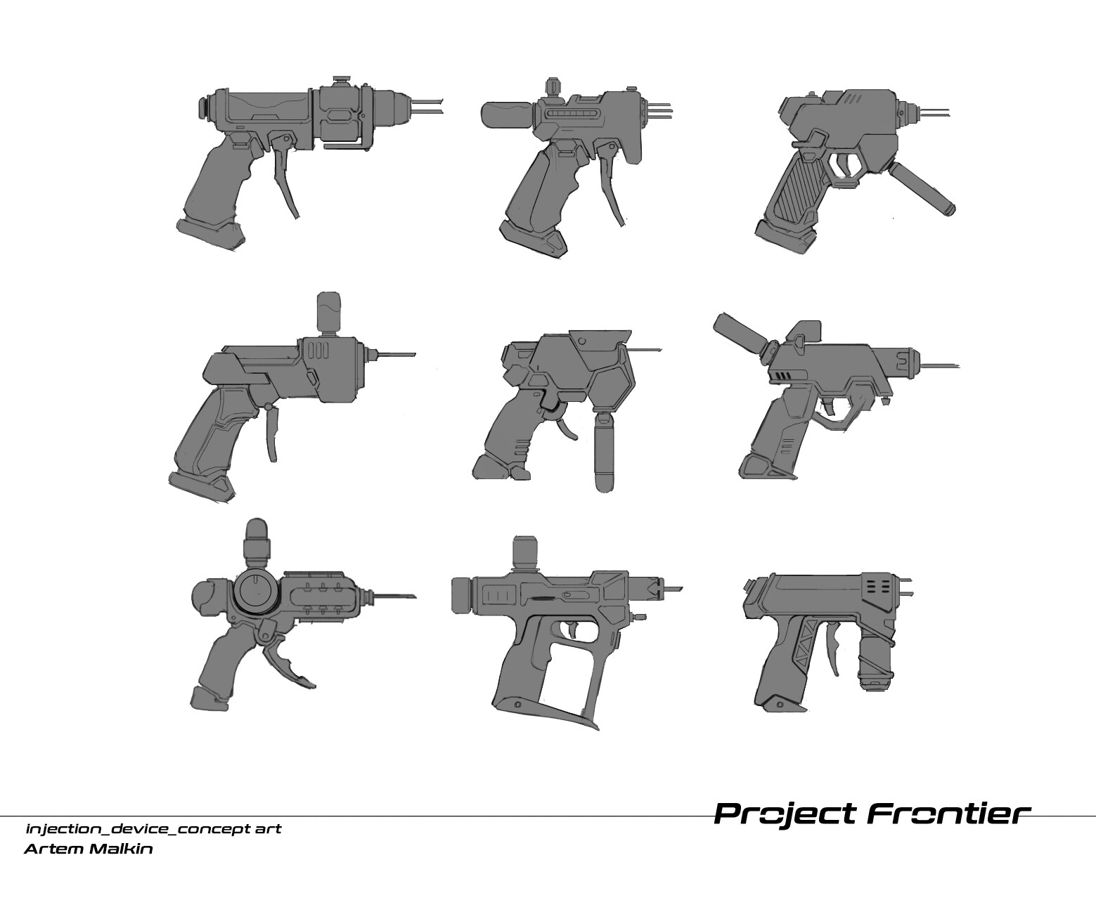Malkin Art - Project Frontier_injection device concept