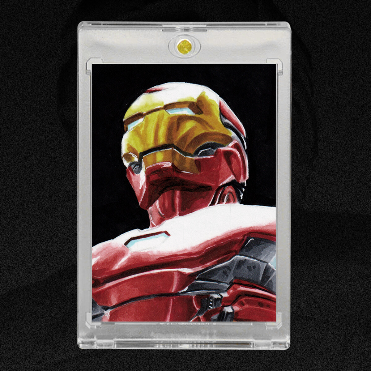 David Duke - Iron Man Sketch Card