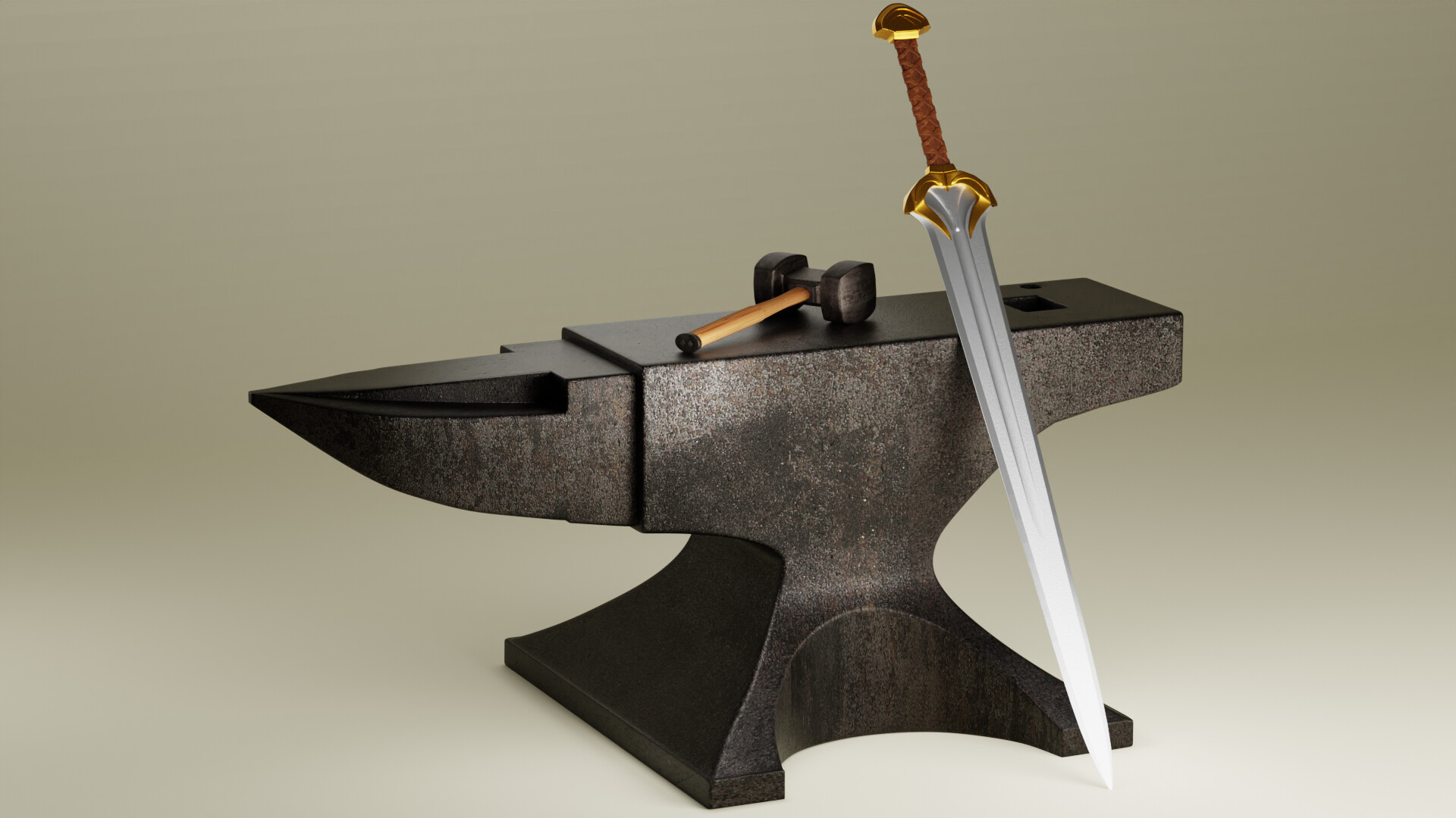 ArtStation - Black Smith Props