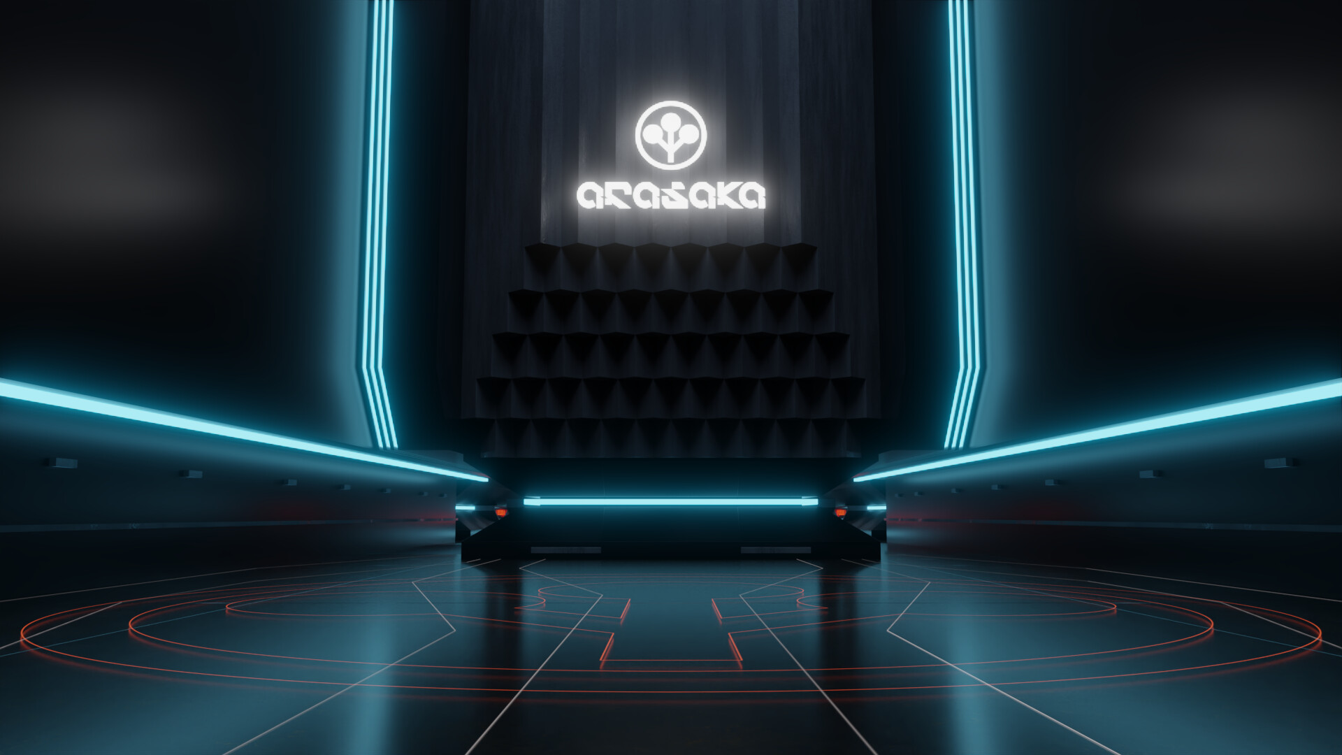 ArtStation - ARASAKA tower hall