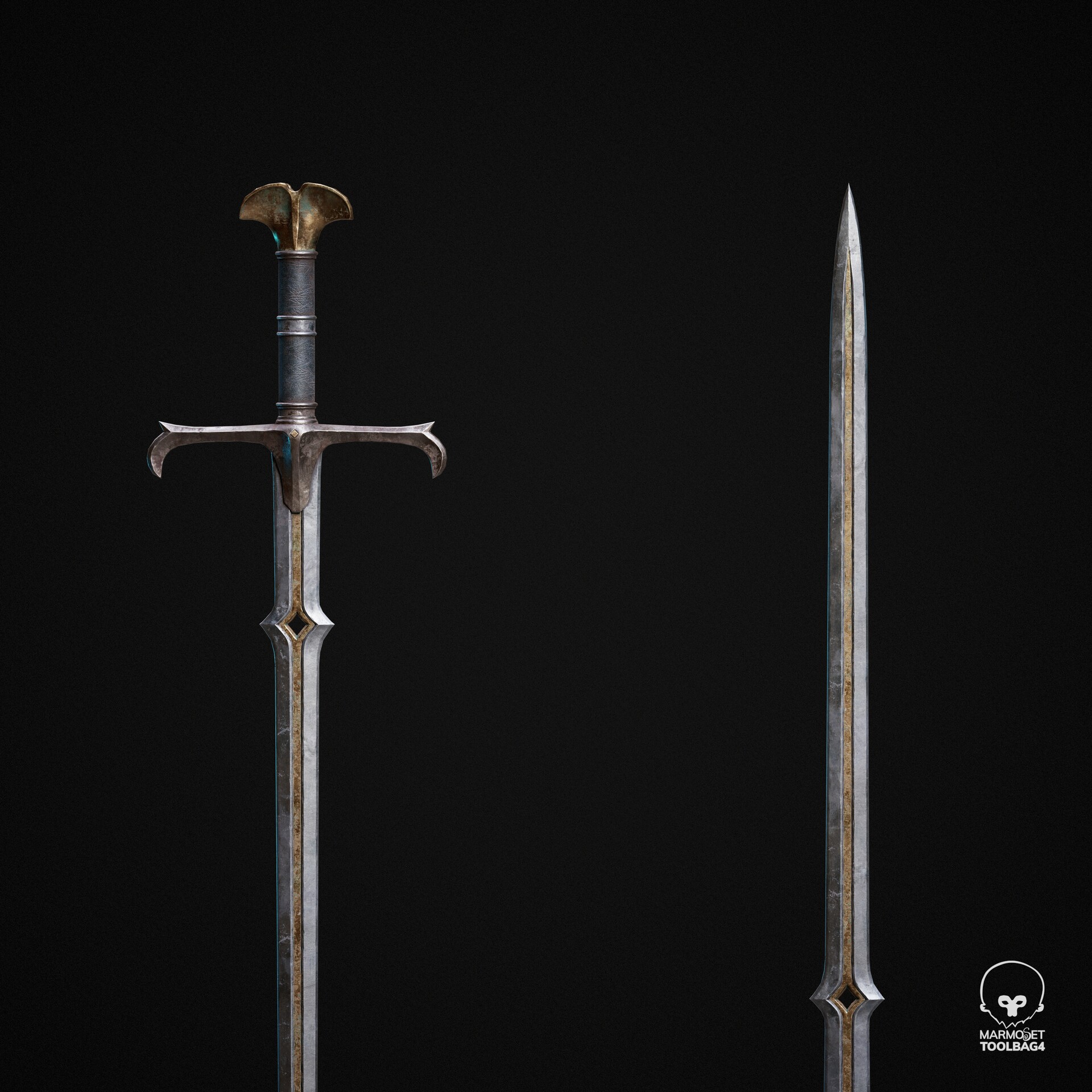 ArtStation - knight's_sword_01