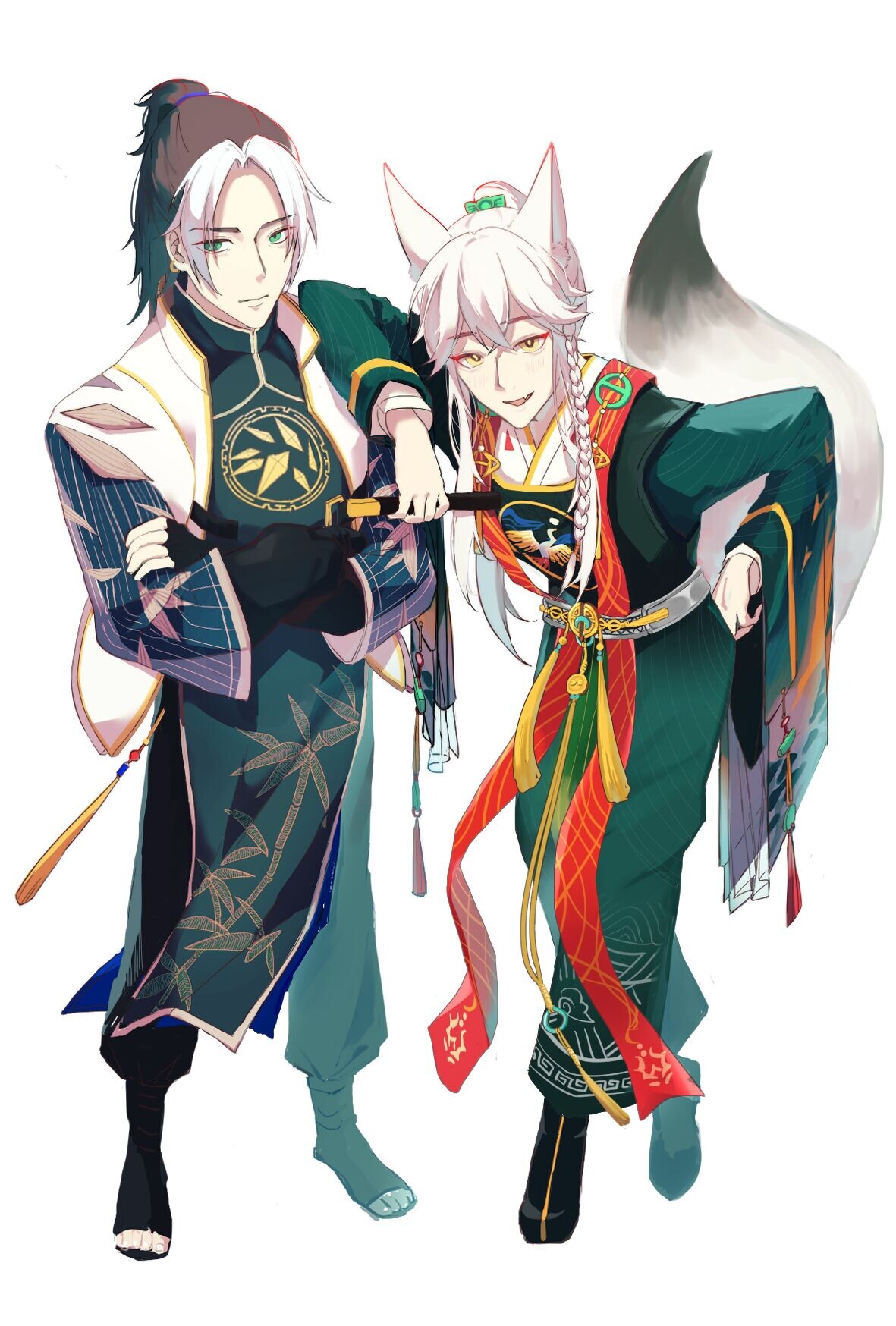 ArtStation - New Skin of Youko and Mannandake